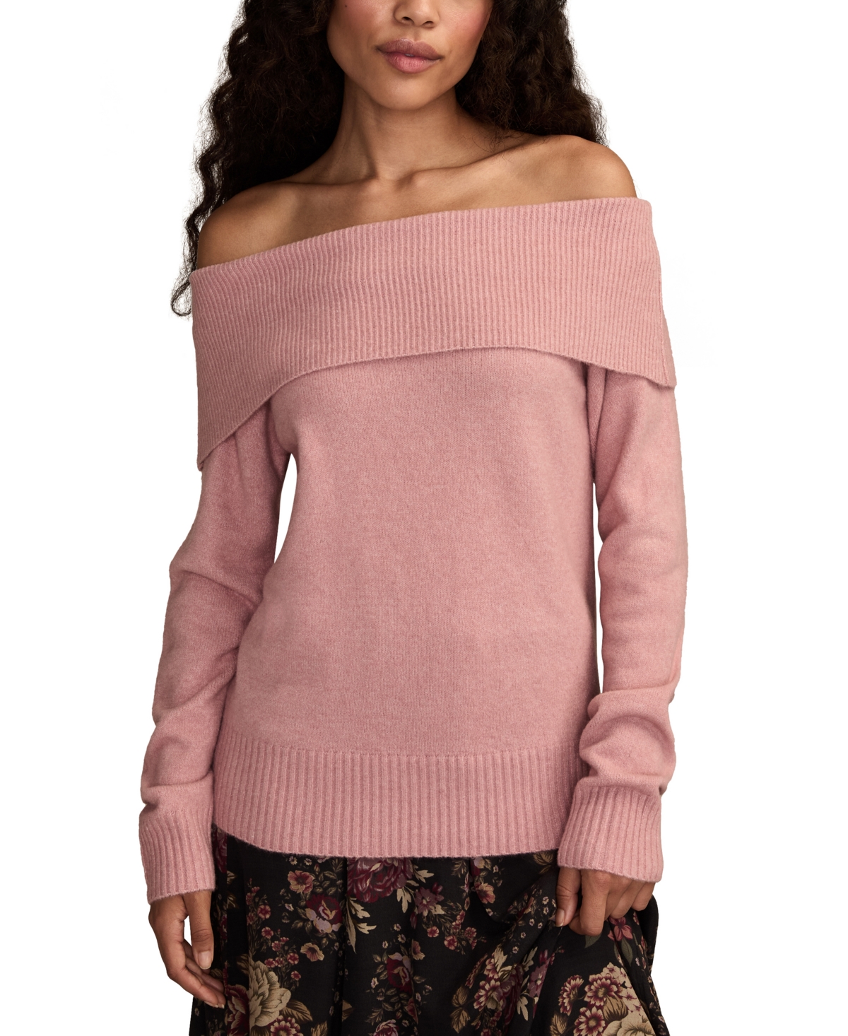 Click here for Lucky Brand Womens Cloud Off The Shoulder Pull On... prices