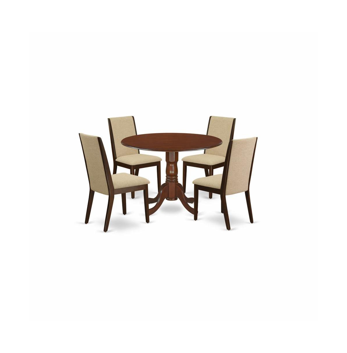 Click here for East West Furniture Dining Room Set Mahogany - Mah... prices