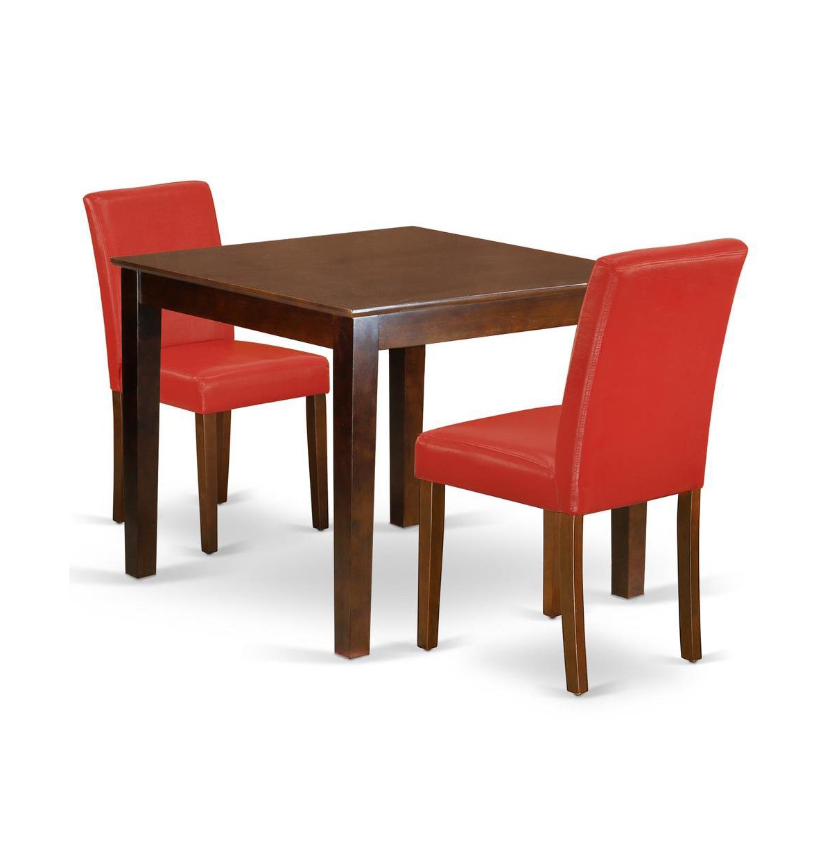 Click here for East West Furniture Dining Room Set Mahogany - Mah... prices