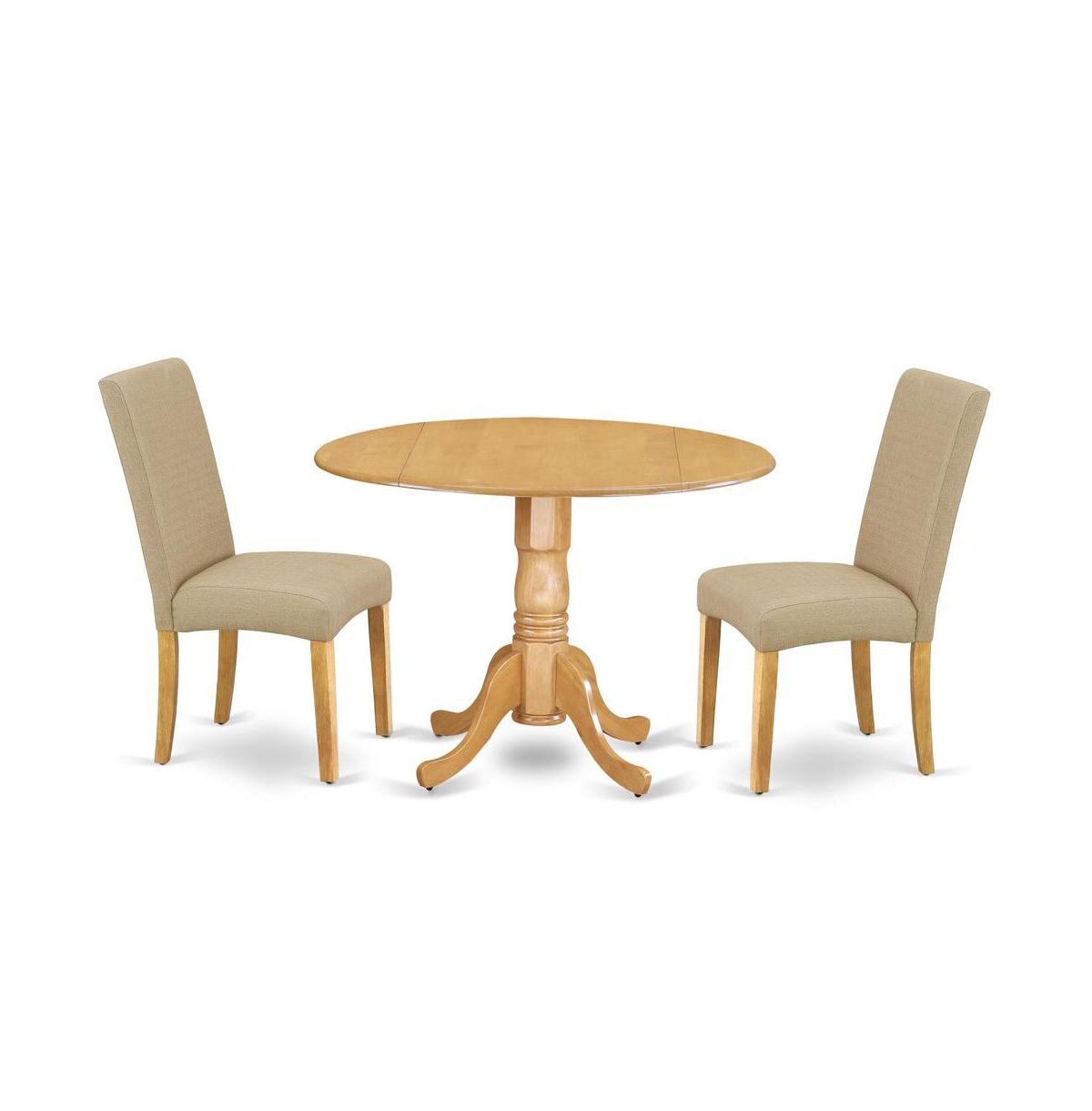 Click here for East West Furniture Dining Room Set Oak - Oak prices