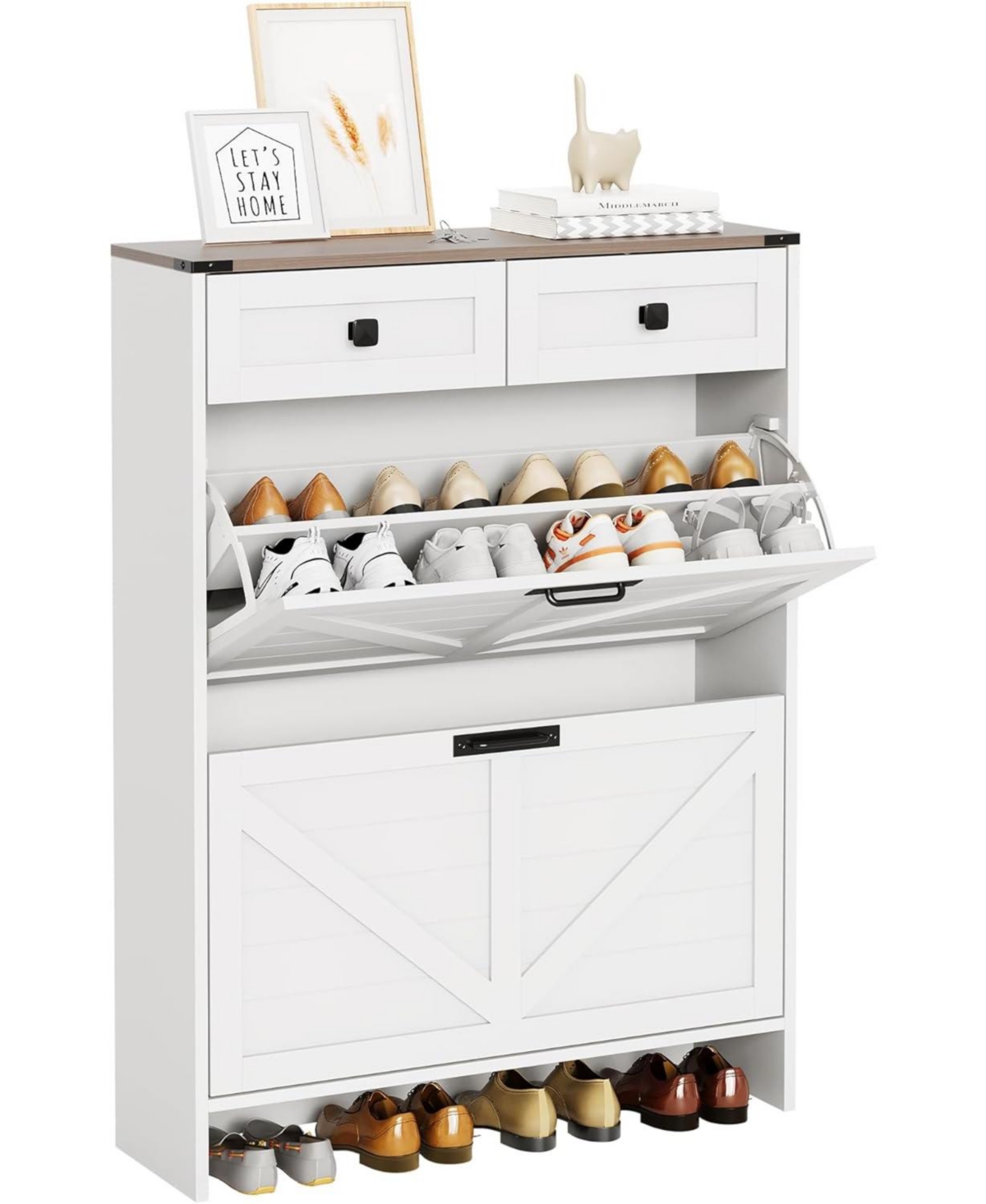 Click here for gaomon Shoe Storage Cabinet  Modern Slim Shoe Cabi... prices