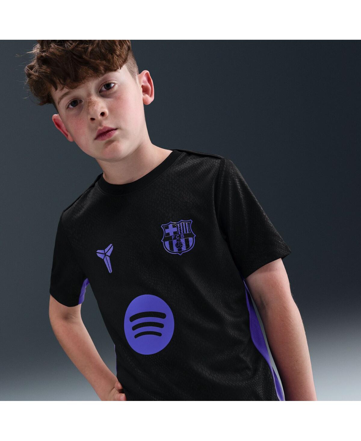 Click here for Nike Big Boys and Girls Black Barcelona 2025/26 Tr... prices