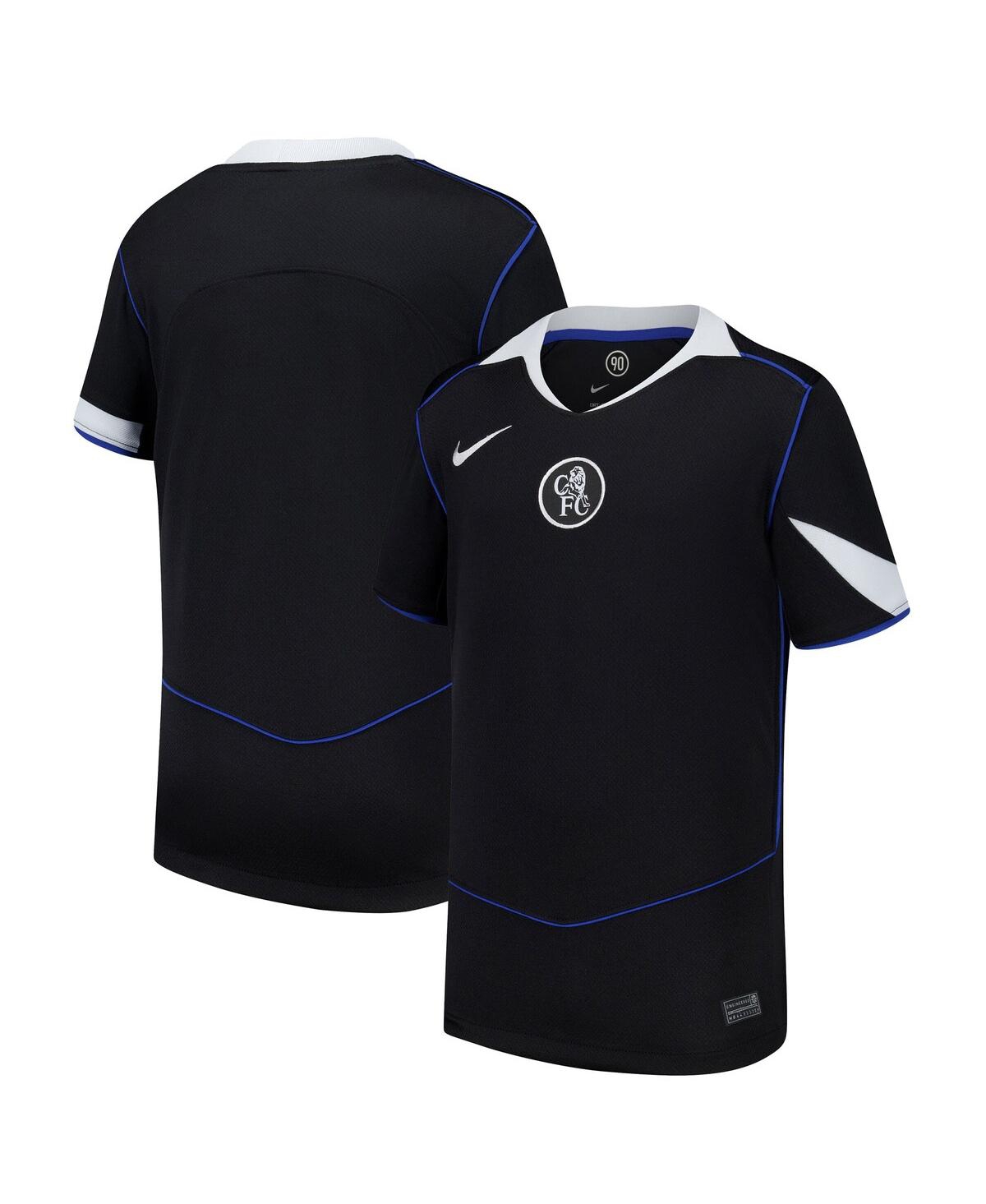 Click here for Nike Big Boys and Girls Black Chelsea 2025/26 Thir... prices