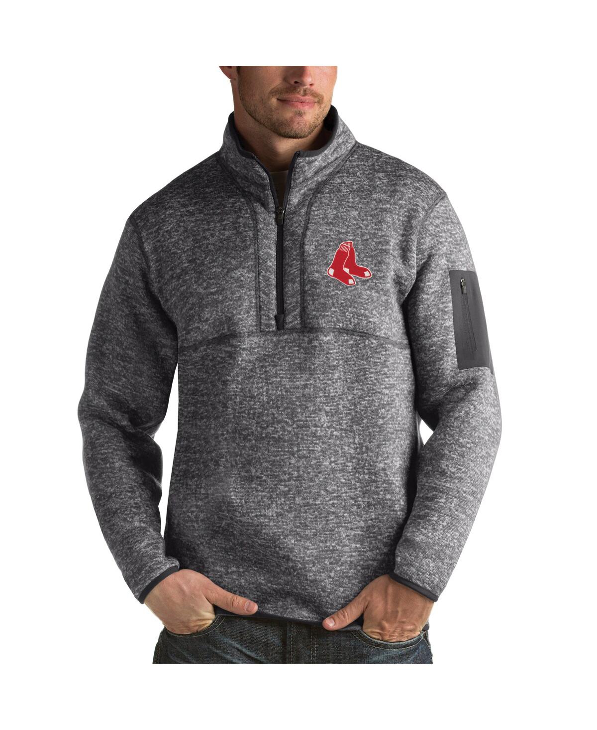 Click here for Antigua Mens Heathered Charcoal Boston Red Sox For... prices