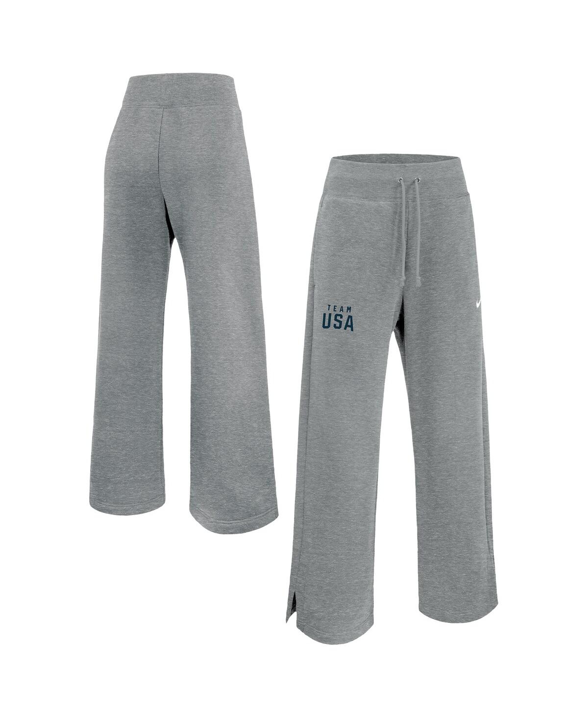 Click here for Nike Womens Heather Gray Team Usa Phoenix Fleece S... prices