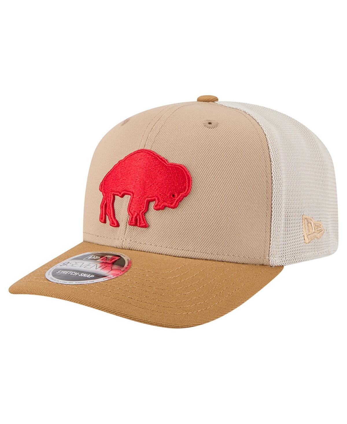 Click here for New Era Mens Light Beige Buffalo Bills Throwback T... prices