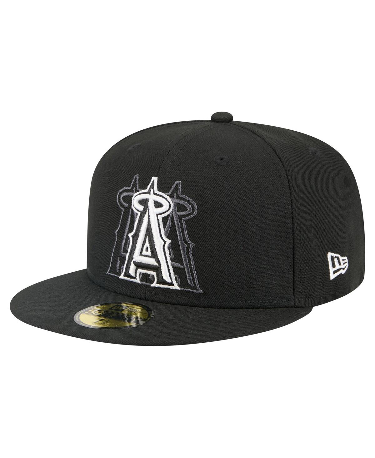 Click here for New Era Mens Black Los Angeles Angels Tri-Hit 59FI... prices