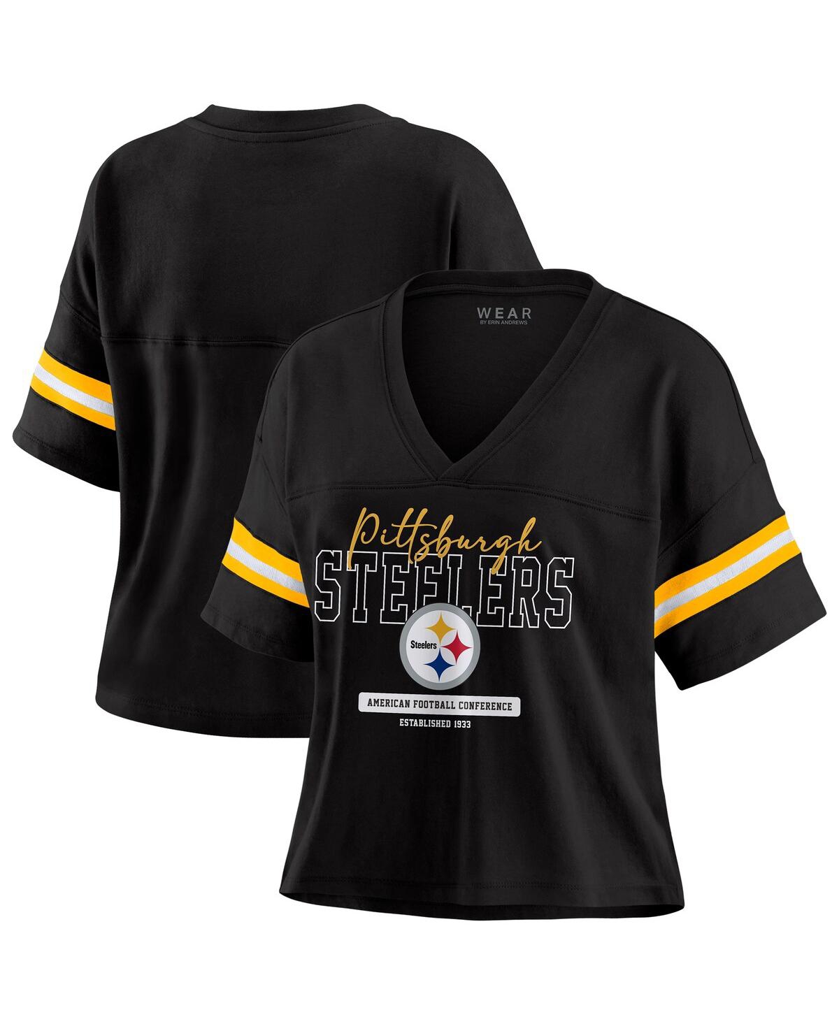 Click here for Wear by Erin Andrews Womens Black Pittsburgh Steel... prices