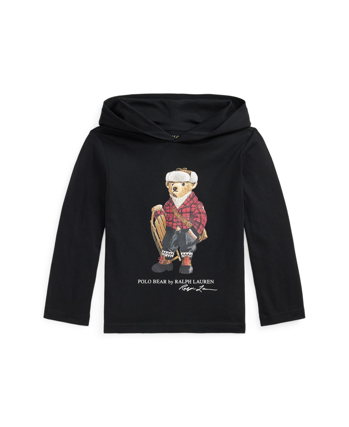 Click here for Polo Ralph Lauren Big Boys Polo Bear Cotton Hooded... prices
