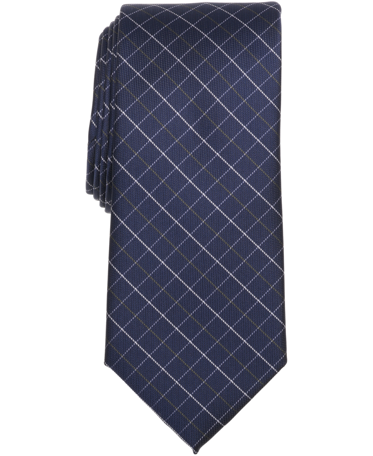 Click here for Club Room Mens Fayette Grid Classic Tie  Macys Exc... prices