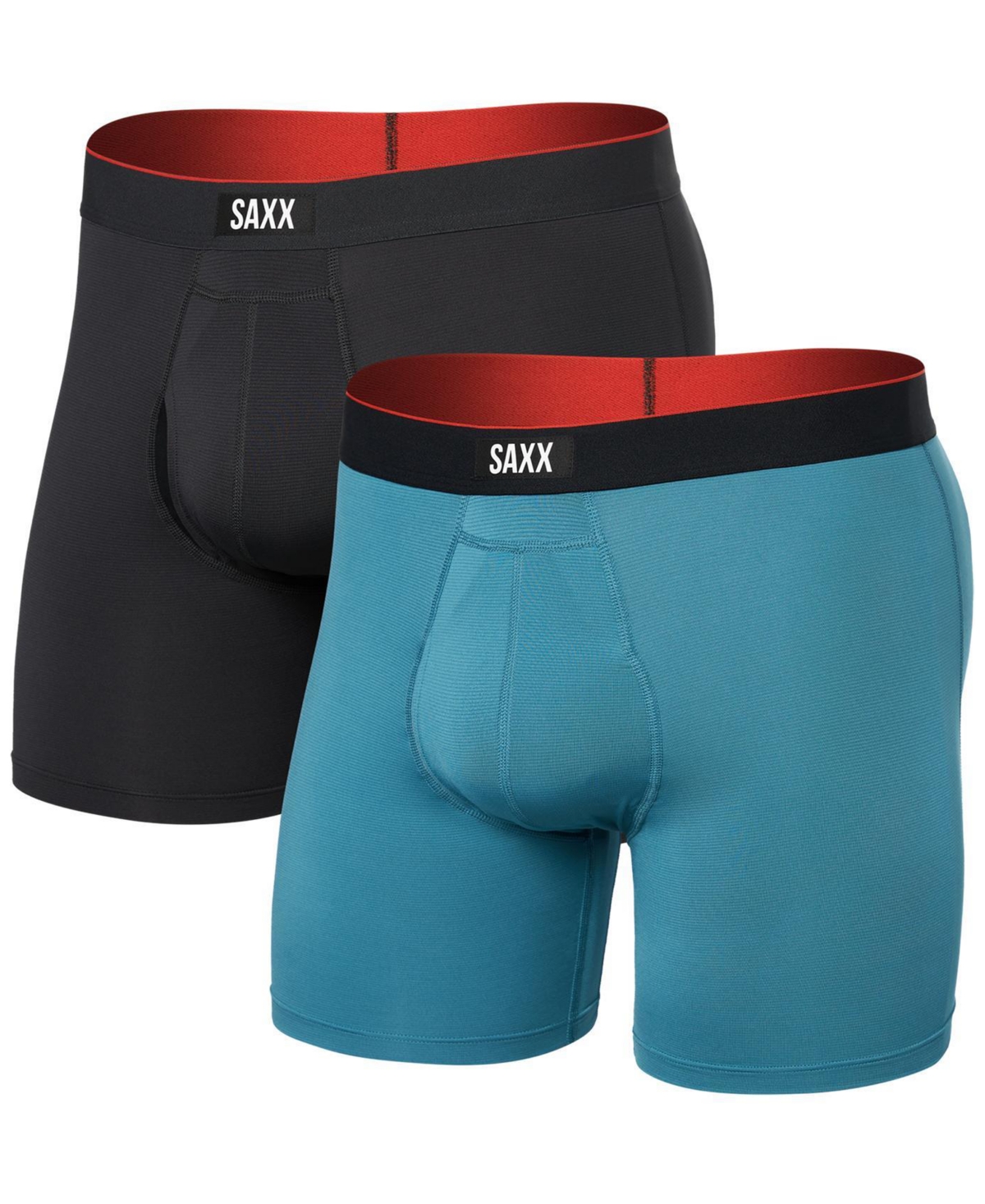 Click here for Saxx Mens Multi-Sport 2-Pk. Solid Mesh Boxer Brief... prices