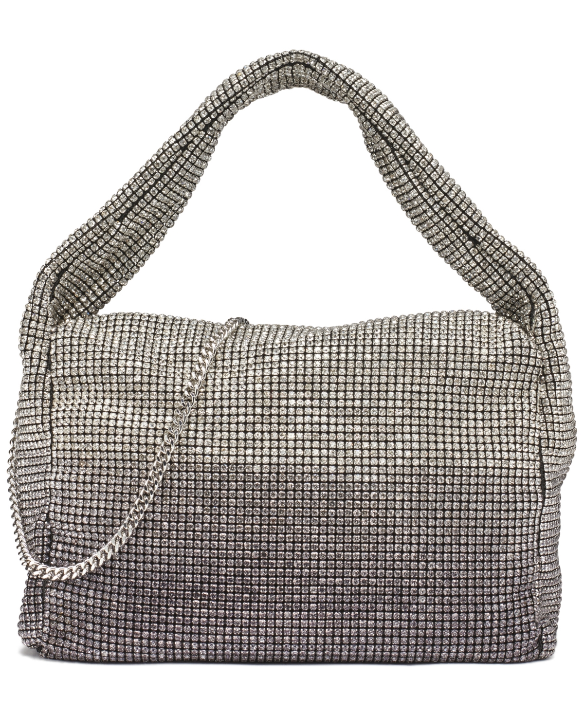 Click here for Dkny Agnes Small Shoulder Bag - Black/silver prices
