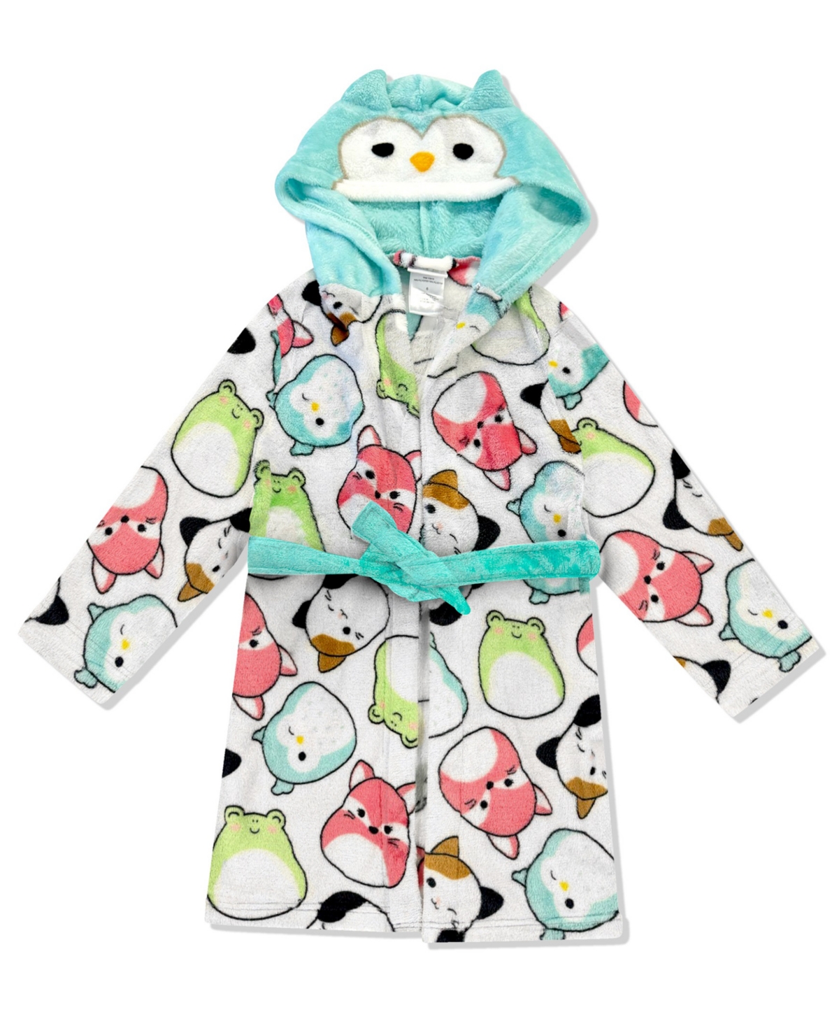 Click here for Squishmallow Robe - White/Teal prices