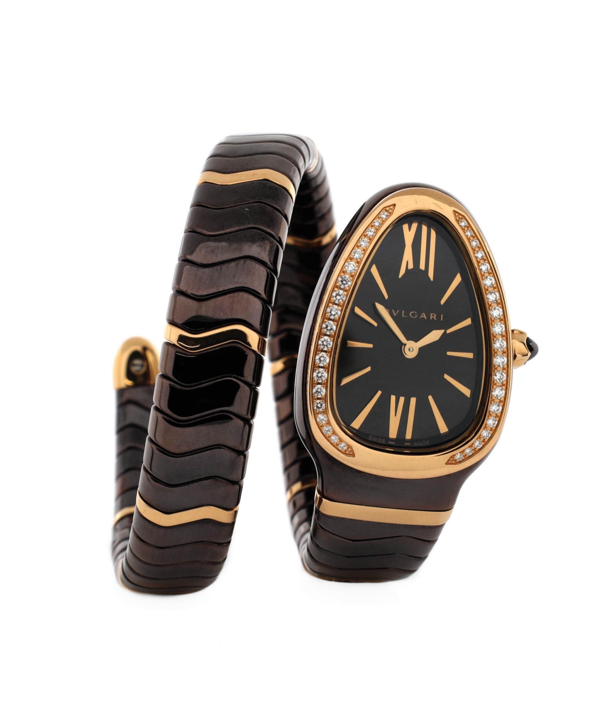 Click here for Pre-Owned Bvlgari Serpenti Spiga Single Spiral Qua... prices