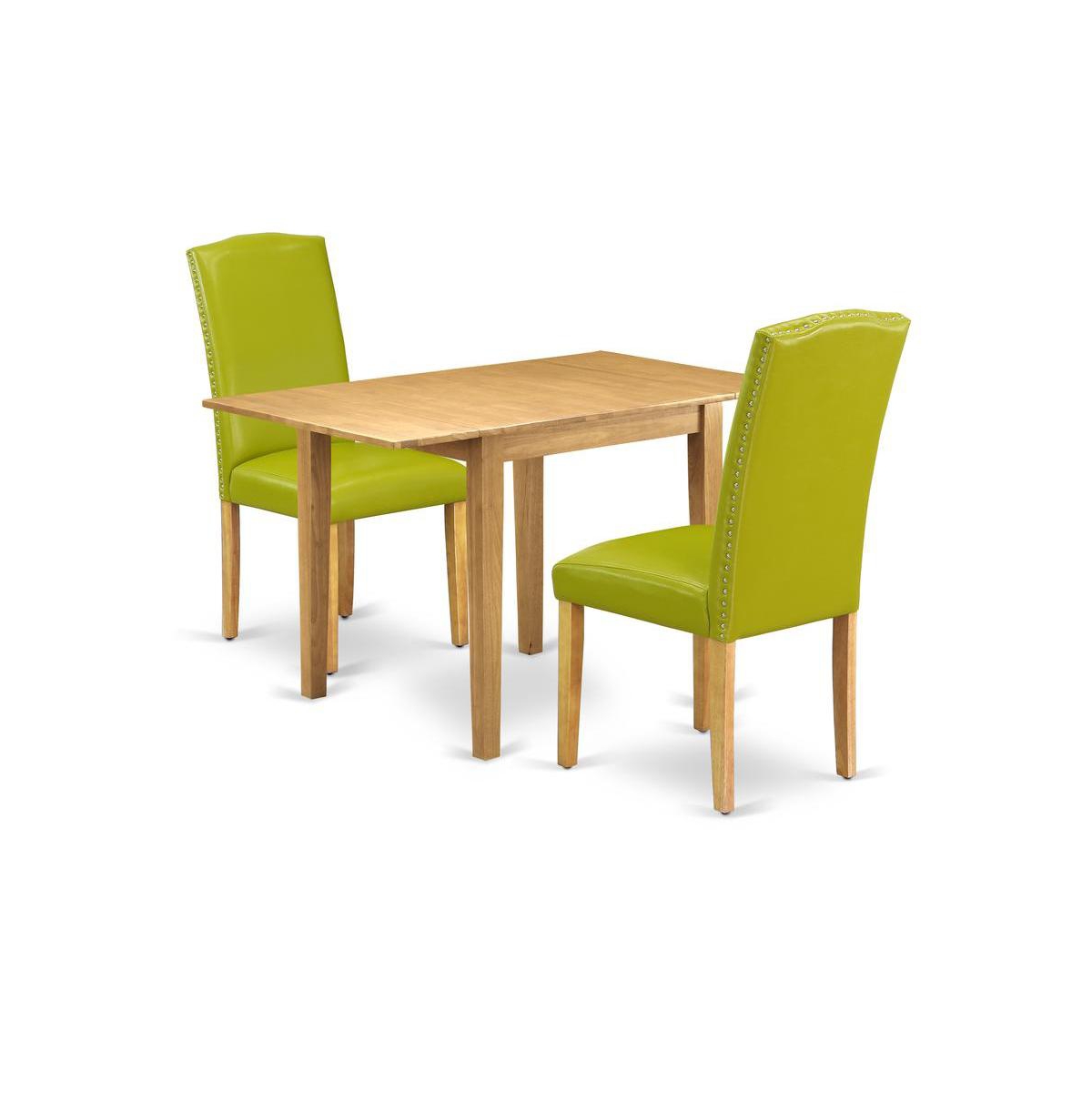 Click here for East West Furniture Dining Room Set Oak  NDEN3-oak... prices
