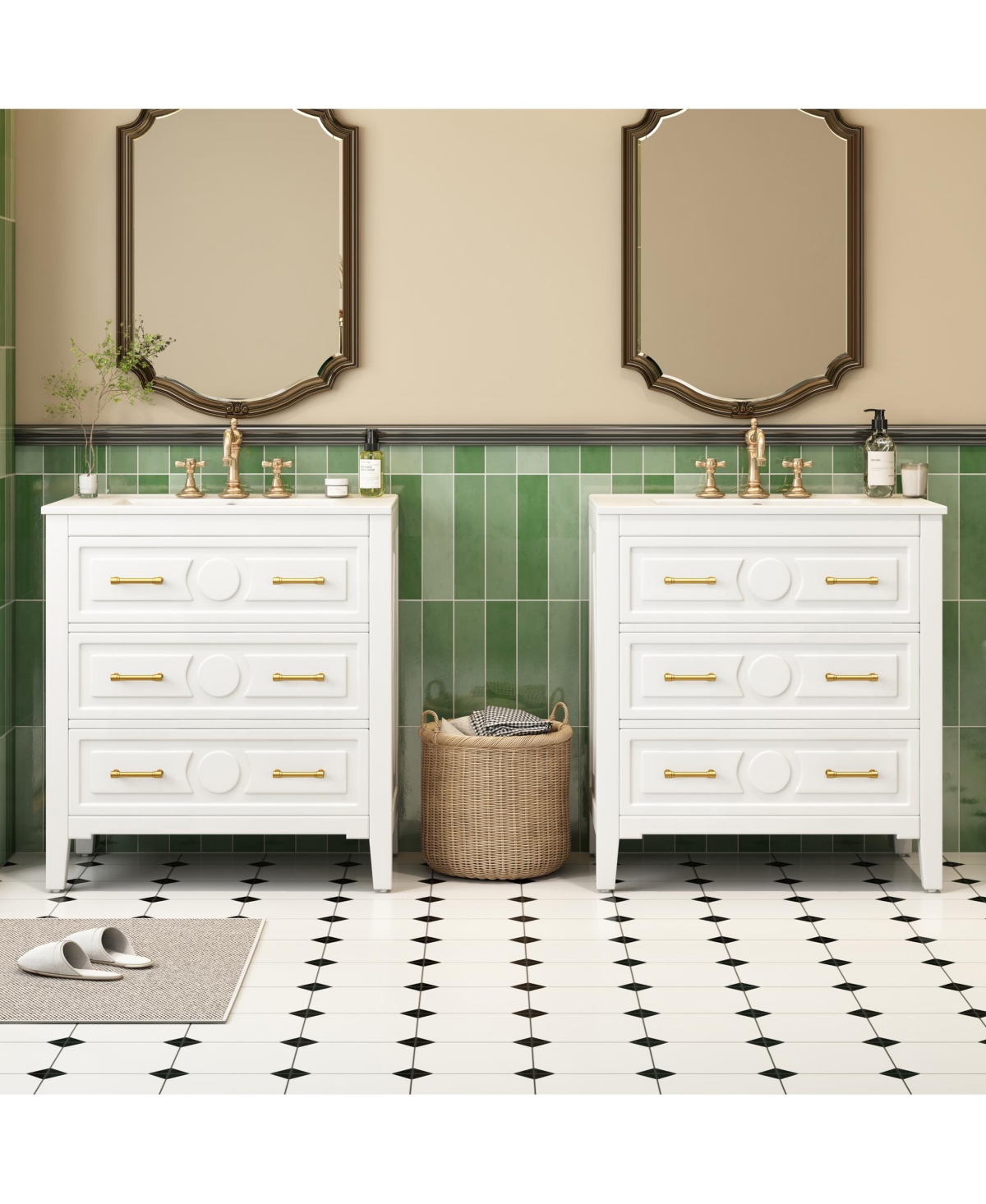 Click here for Lovmor 60inch Bathroom Vanity Set with Ceramic Sin... prices