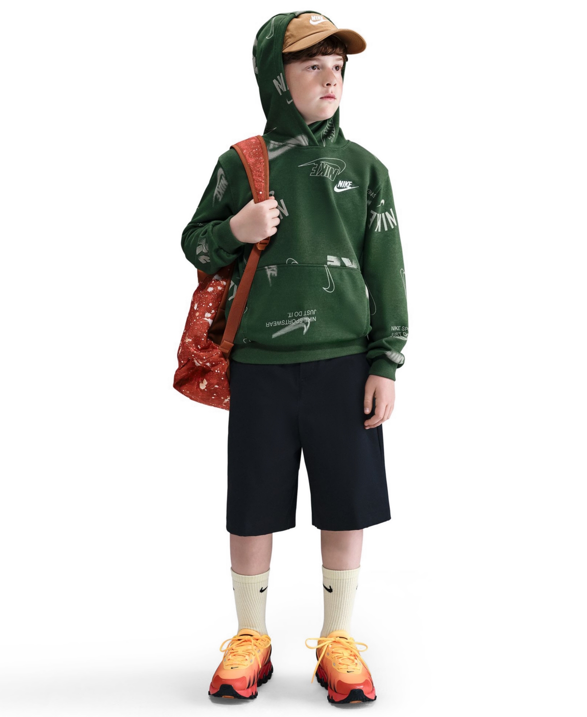 Click here for Nike Sportswear Big Kids Club French Terry Hoodie... prices