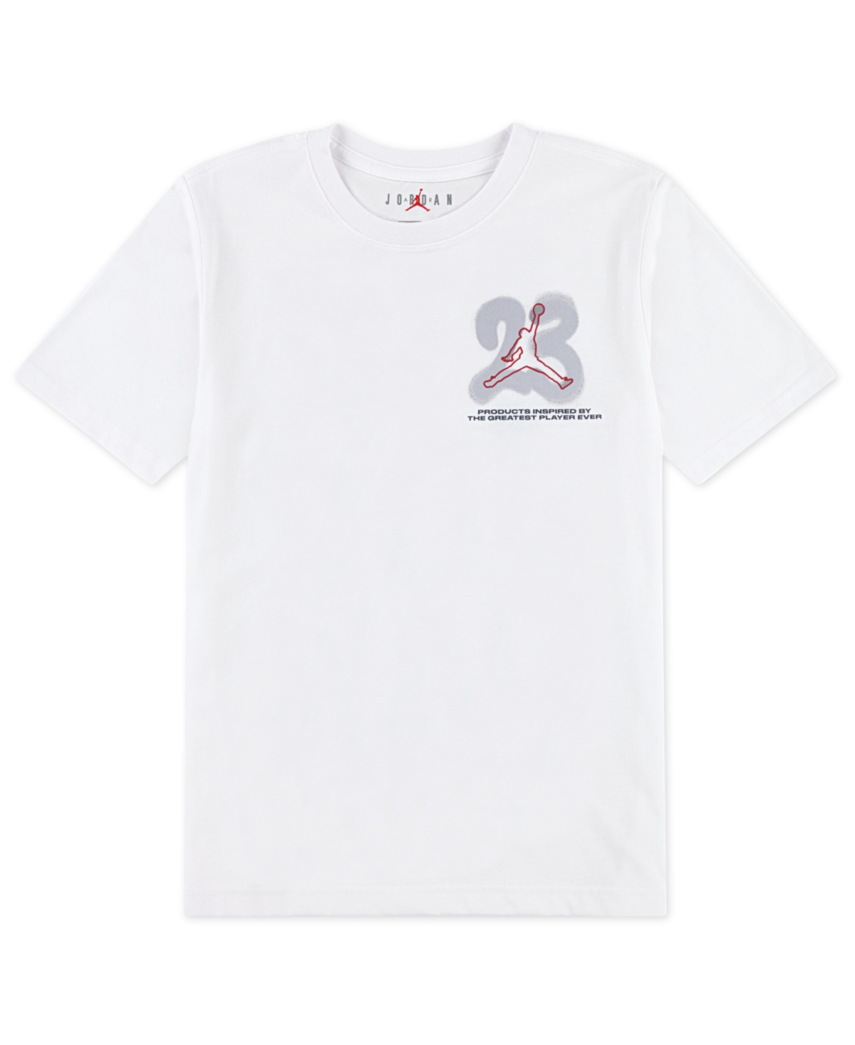 Click here for Jordan Boys 8-18 Graphic Print Crewneck T-Shirt -... prices