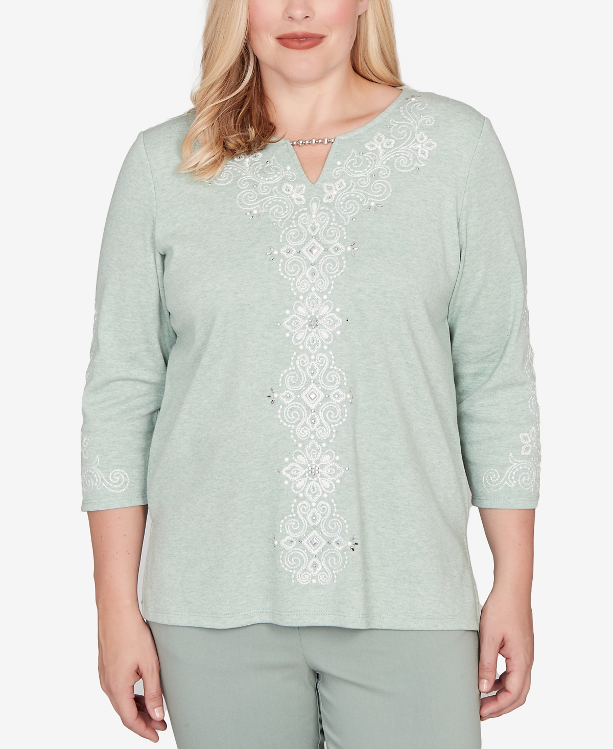 Click here for Alfred Dunner Petite Stockbridge Classic Fit Soft... prices