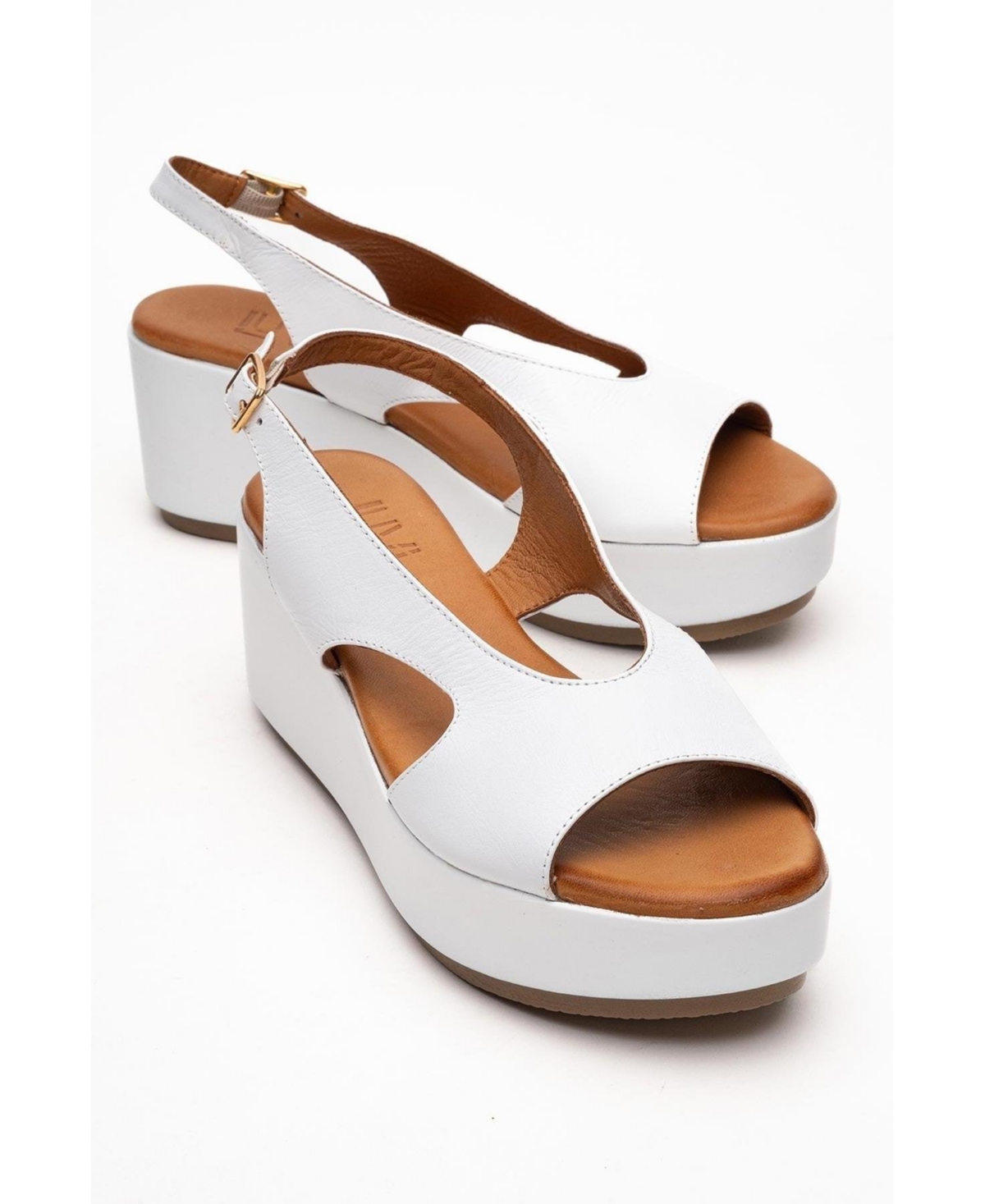 Click here for Forever & Always Shoes Brad Leather Platform Sanda... prices