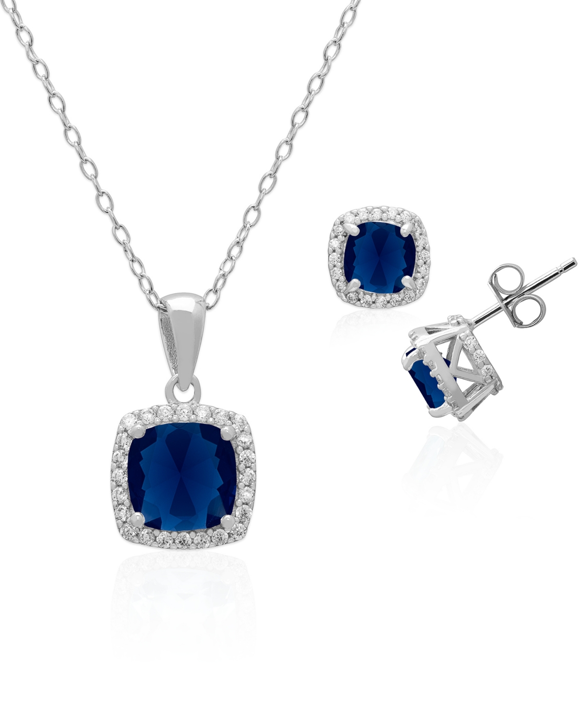 Click here for Macys 2-Piece Set Lab Grown White Opal (2 ct. t.w.... prices