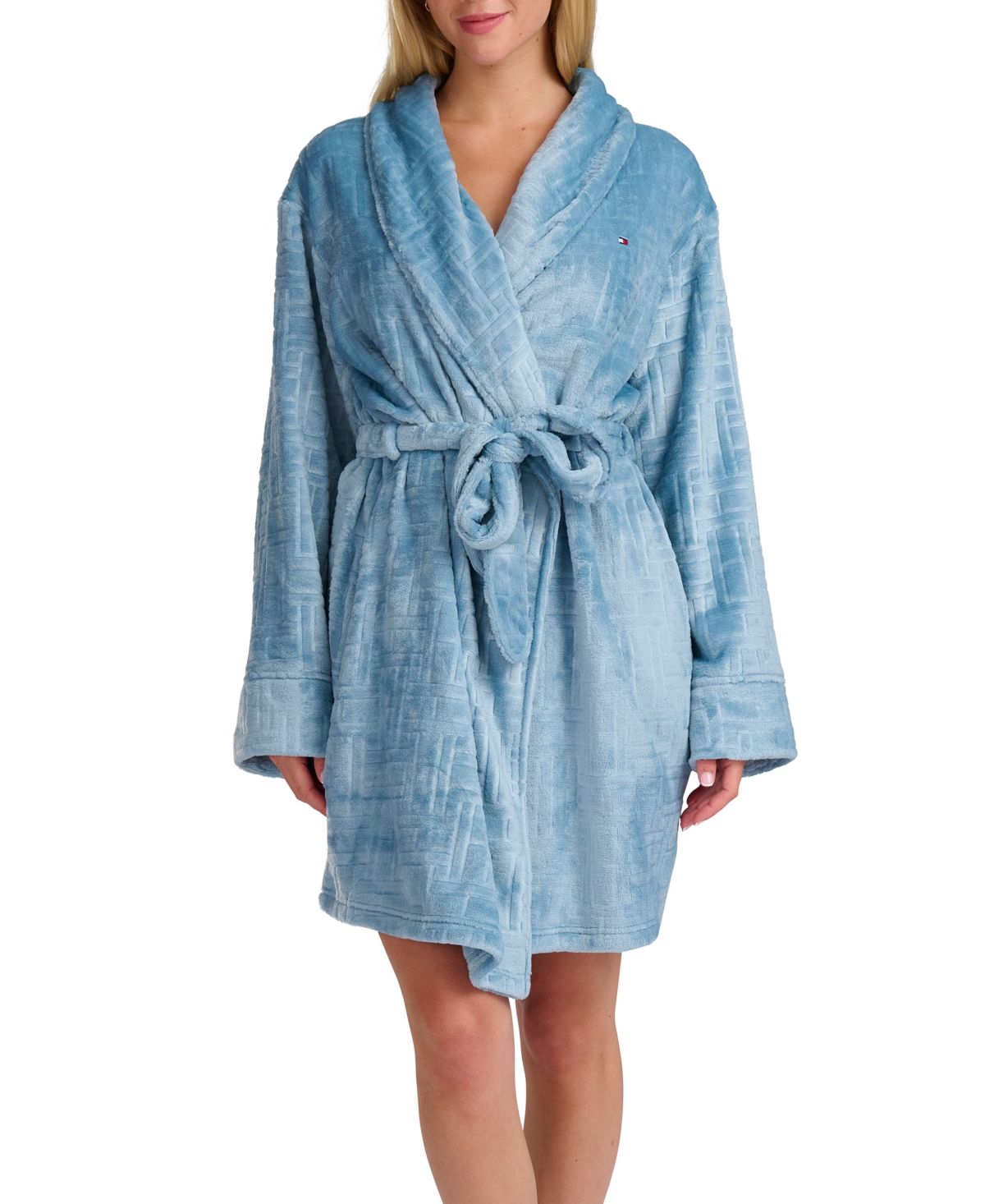 Click here for Tommy Hilfiger Womens Debossed Long Sleeves Plush... prices