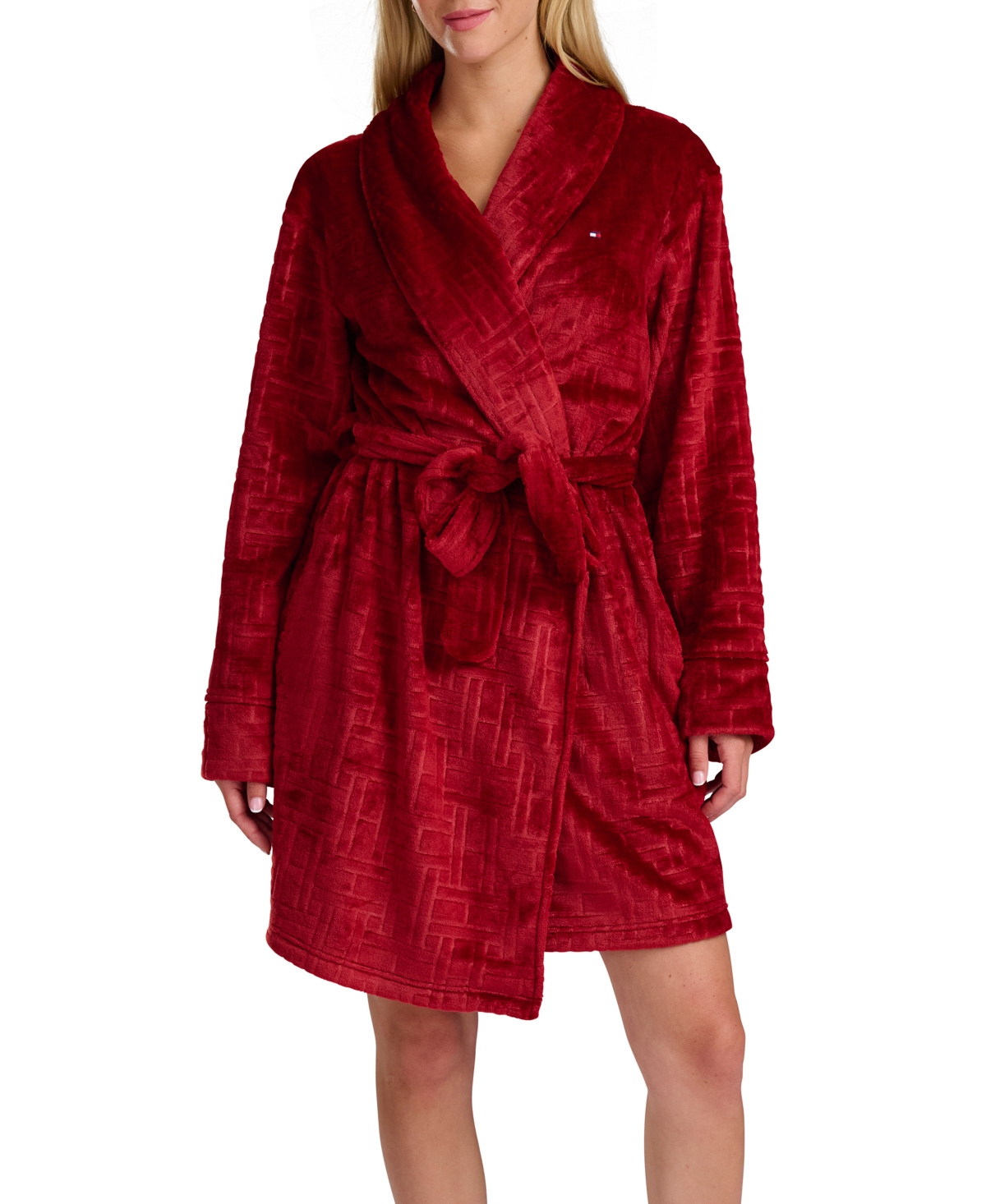 Click here for Tommy Hilfiger Womens Debossed Long Sleeves Plush... prices
