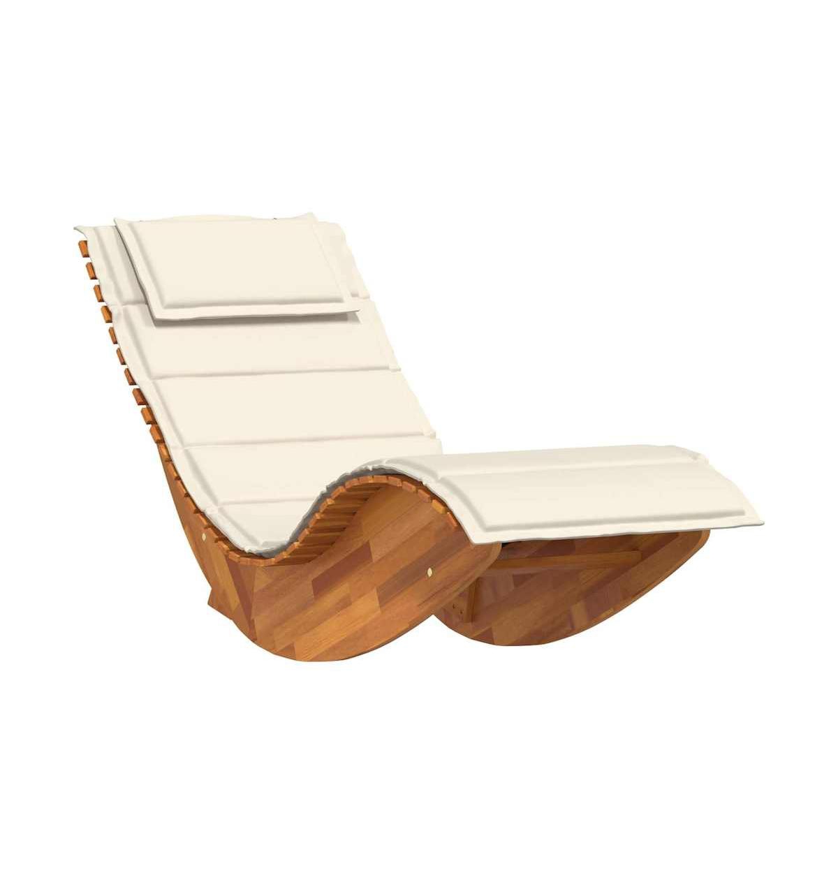 Click here for Sun Lounger Cream  Acacia Wood Grain prices