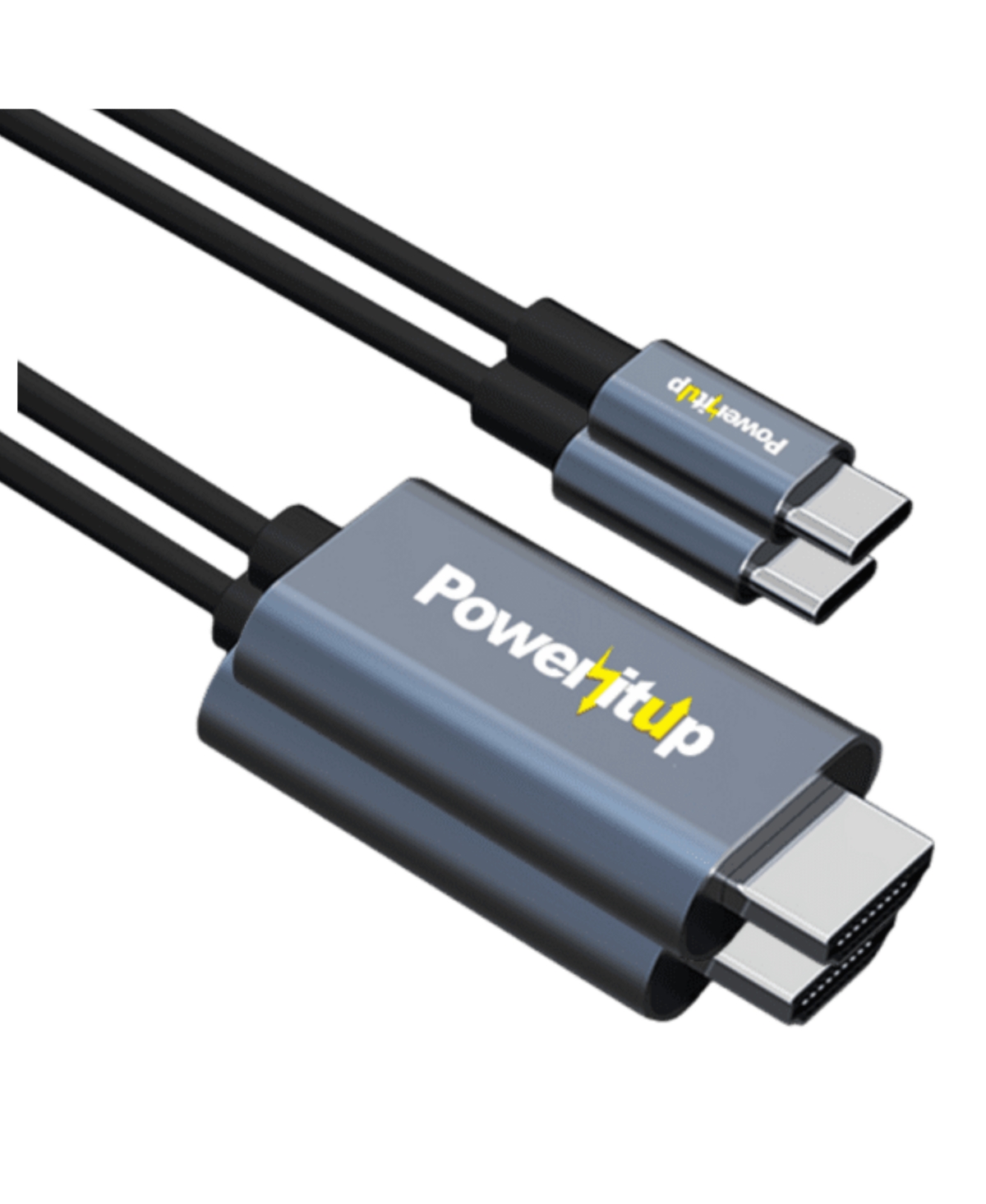 Click here for Power It Up Usb-c to Hdmi 4K High Speed Cable  6 f... prices
