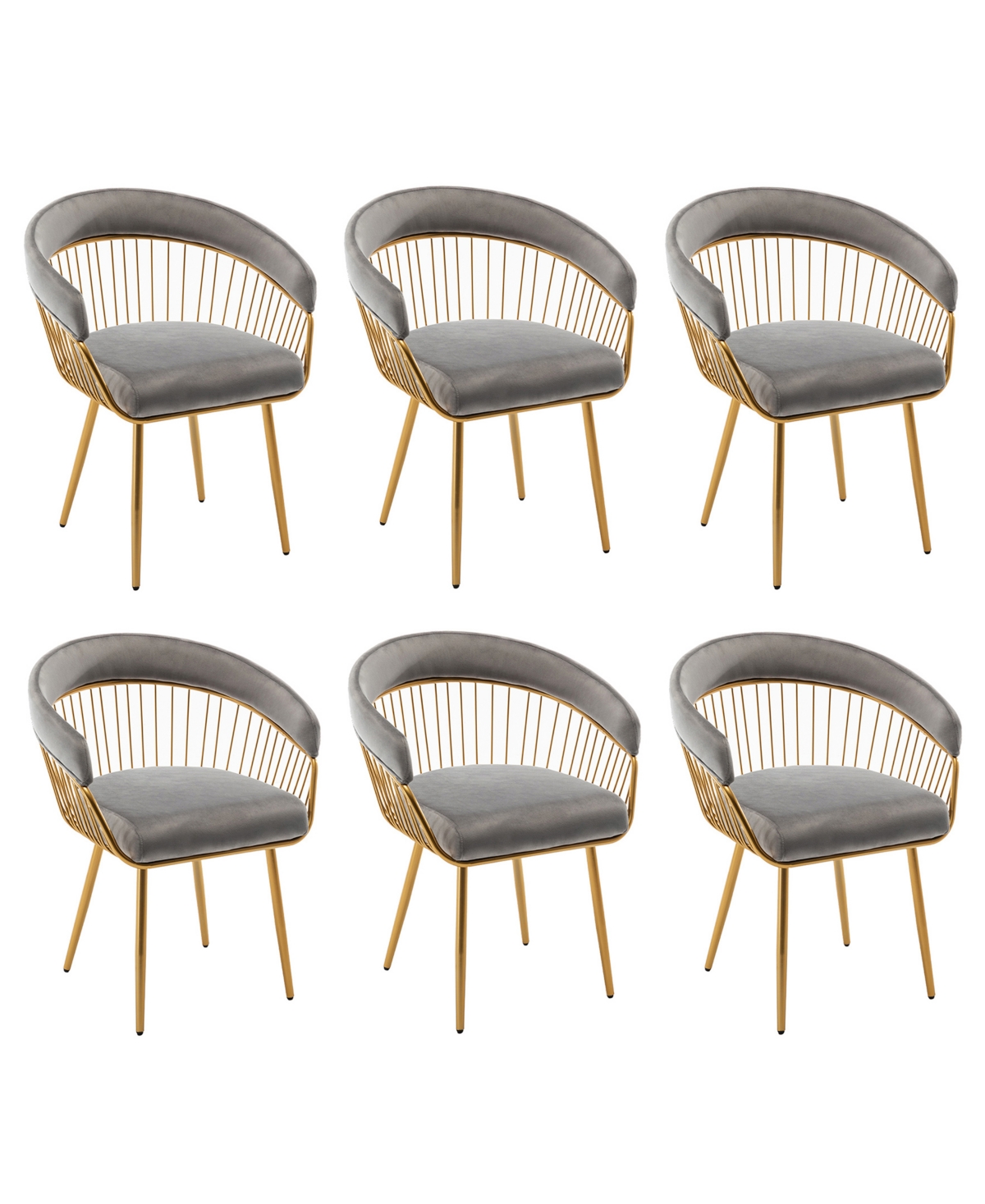 Click here for Dyhome Mid Century Dining Chair  Velvet Upholstere... prices