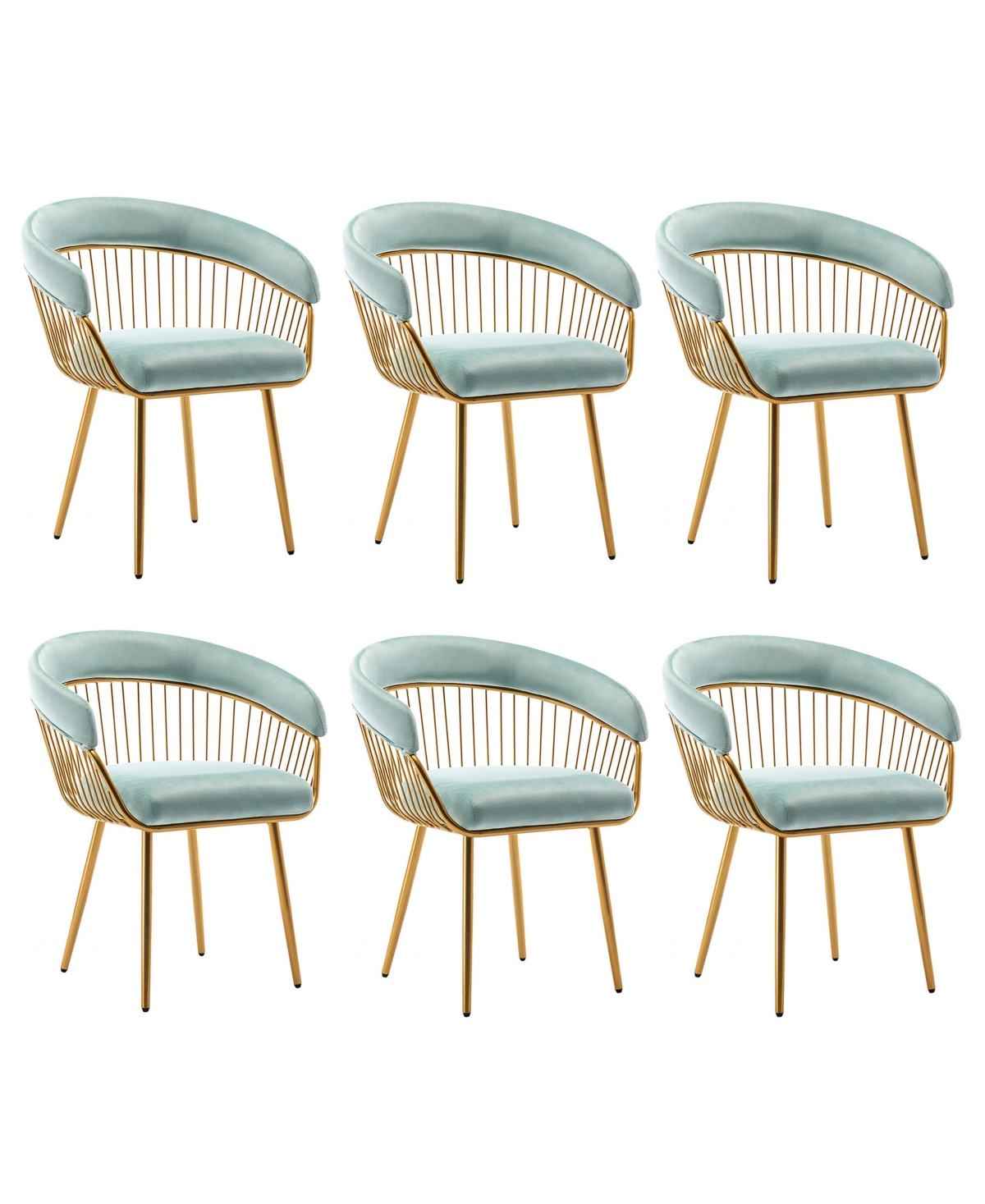 Click here for Dyhome Mid Century Dining Chair  Velvet Upholstere... prices