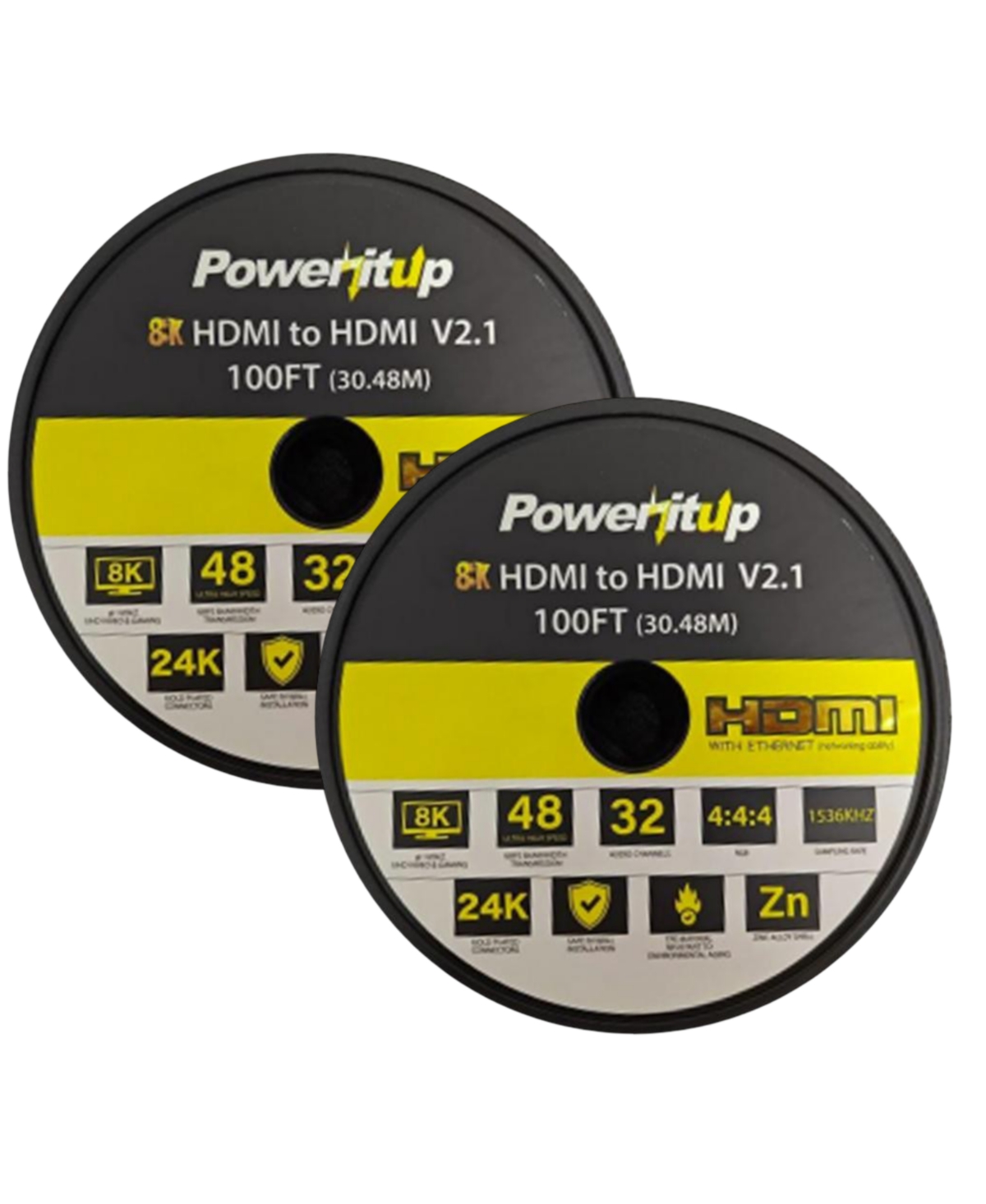 Click here for Power It Up 100 ft. 8K Hdmi 2.1 Ultra High Speed A... prices