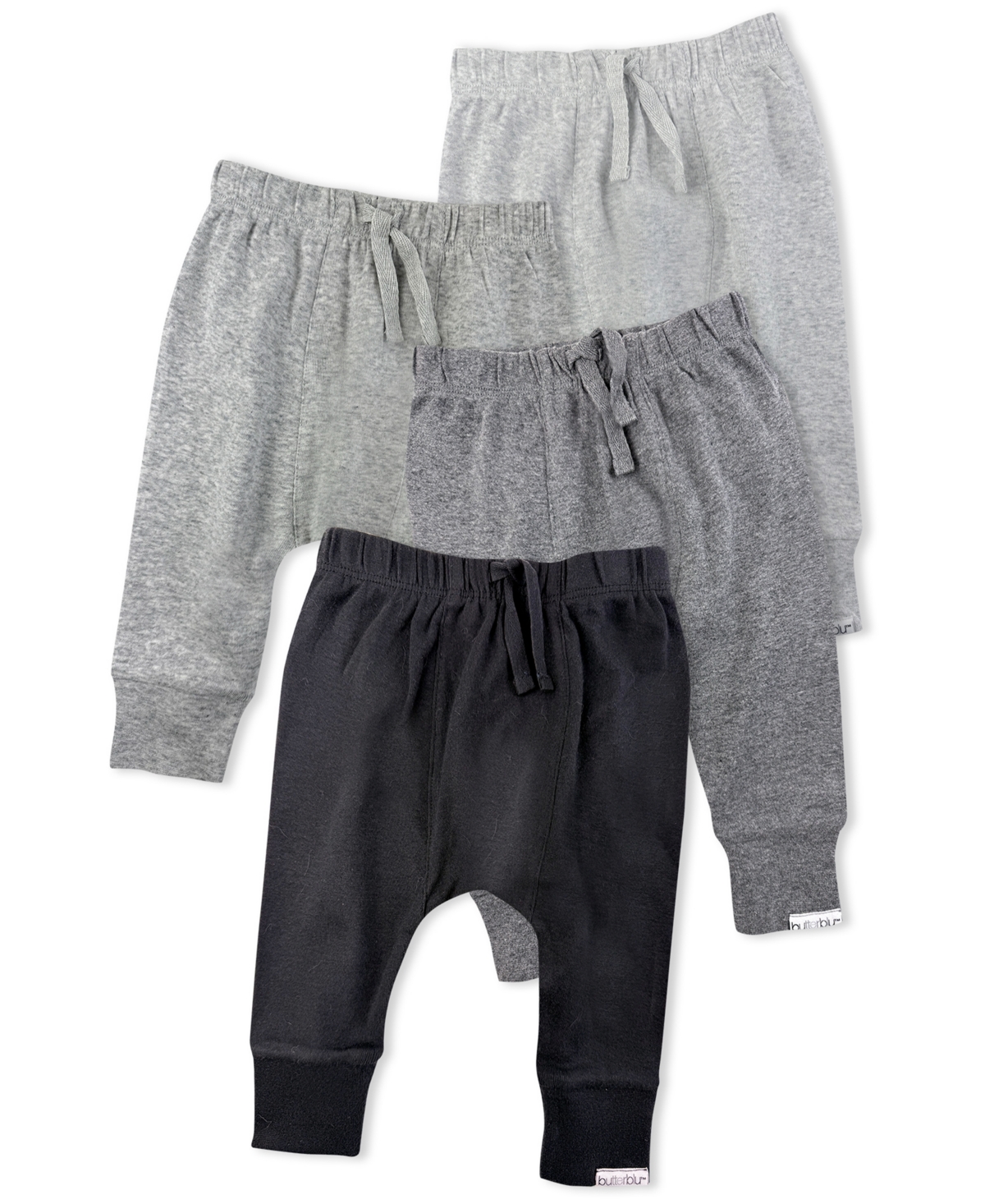 Click here for butterblu Baby 4-Piece Jogger Pants - Stone prices