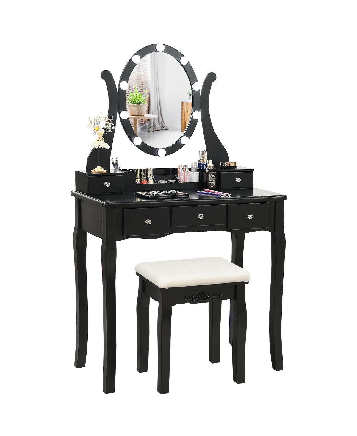 Click here for Volenca 10 Dimmable Lights Vanity Table Set with L... prices