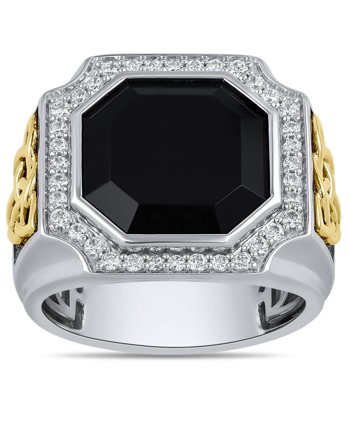 Click here for Macys Diamond (1/2 ct. t.w.) and Black Onyx (4.90... prices