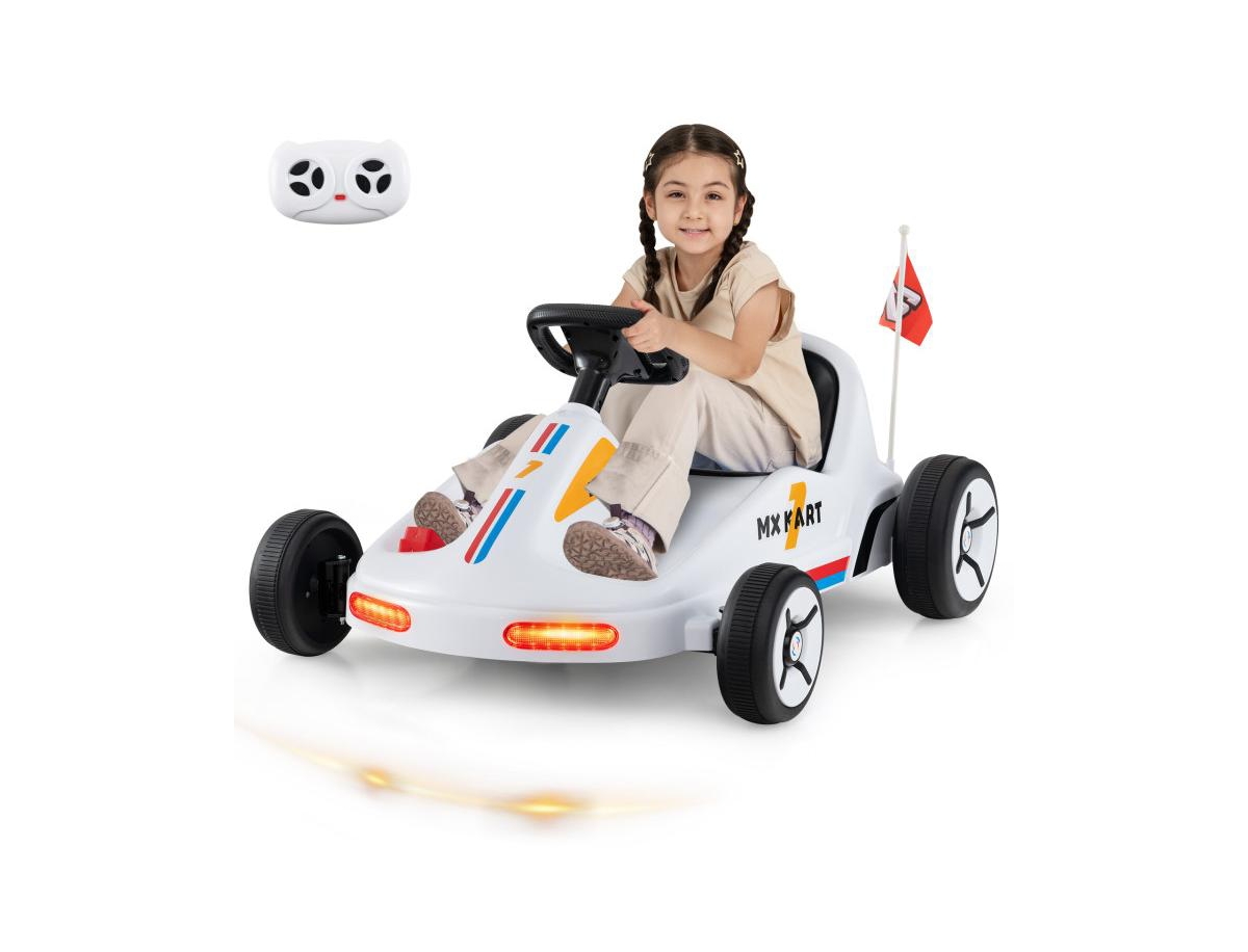 Click here for Akiudex 12V Electric Go Kart for Kids with Remote... prices