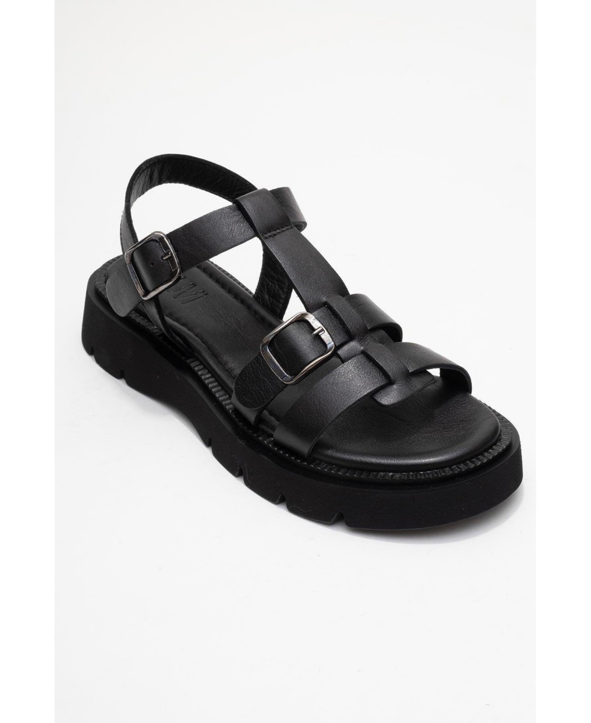 Click here for Forever & Always Shoes Melvin Leather Sandal (Wome... prices