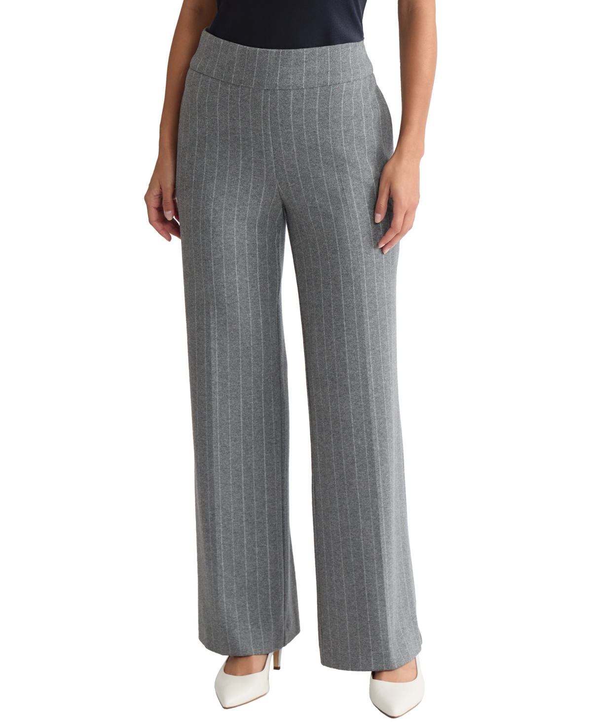 Click here for Jones New York Petite Pull On Wide Leg Pants - Med... prices