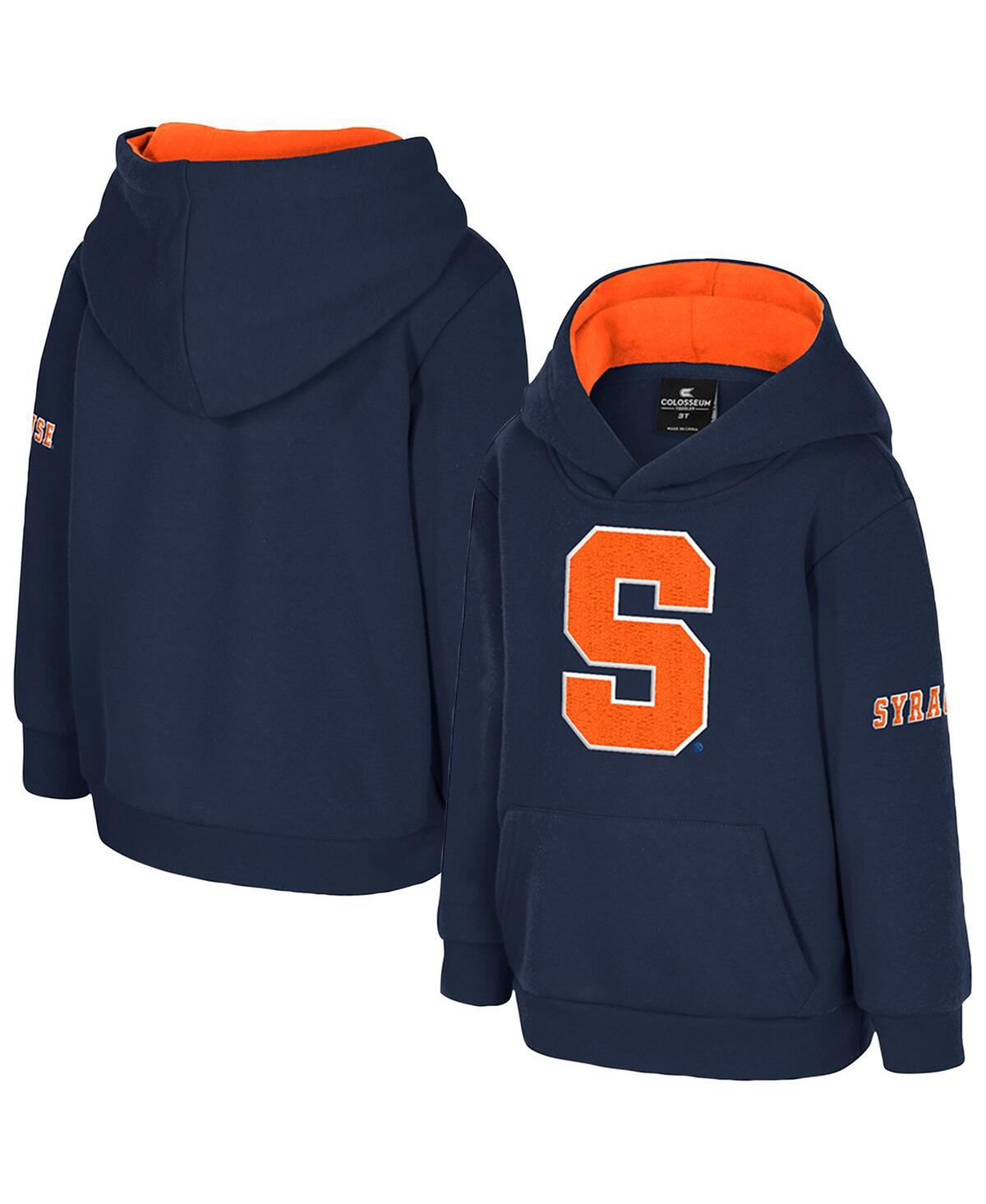 Click here for Colosseum Toddler Navy Syracuse Orange Big Logo Vo... prices