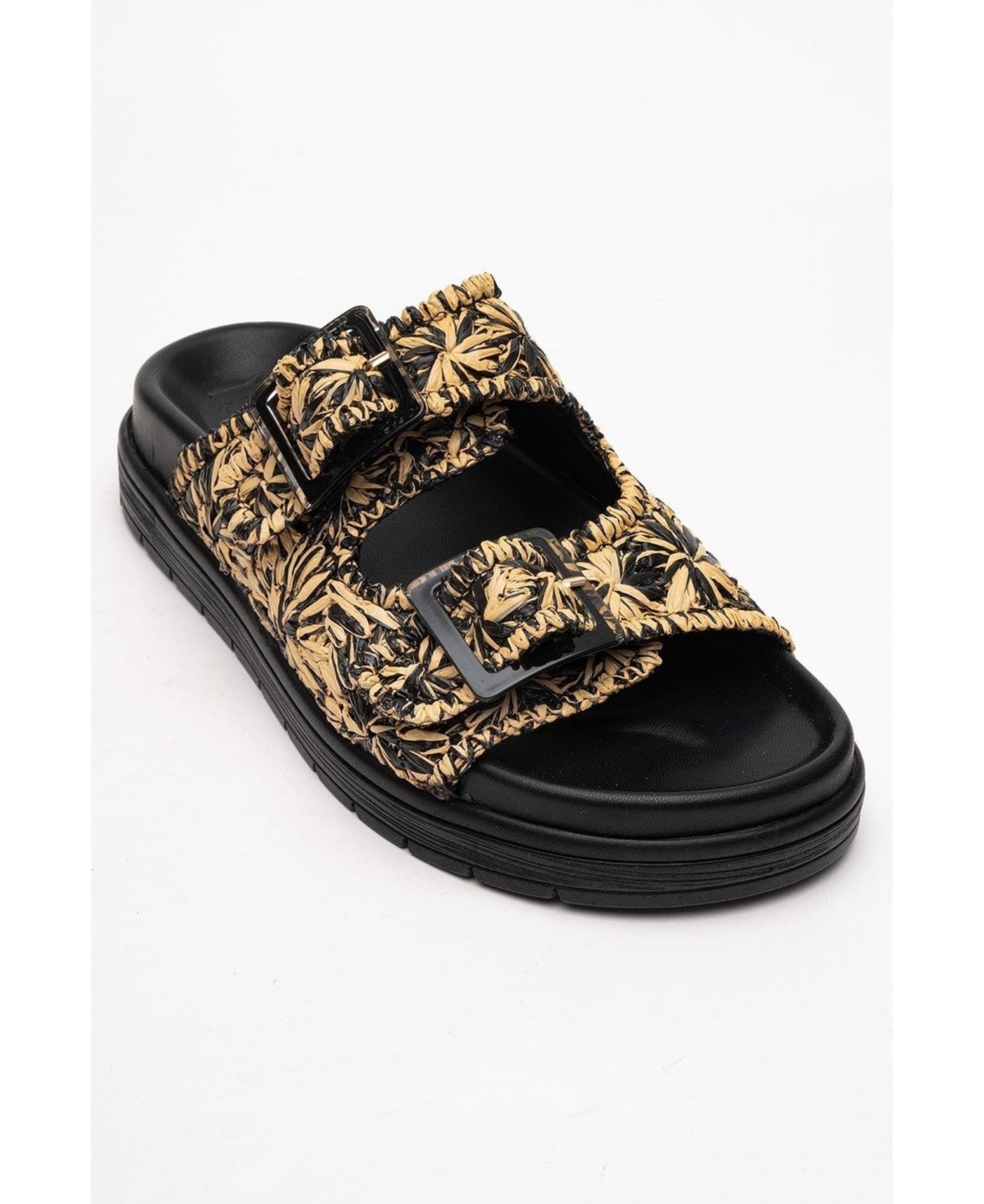 Click here for Forever & Always Shoes Milana Leather Double Strap... prices