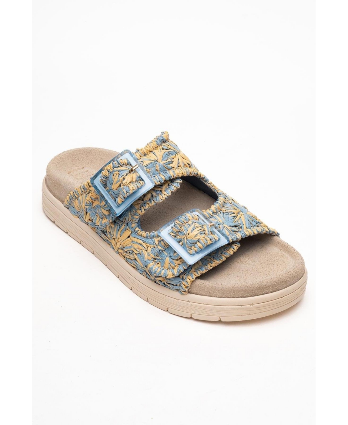 Click here for Forever & Always Shoes Milana Leather Double Strap... prices