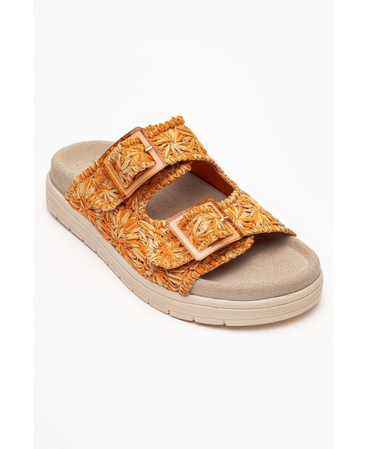 Click here for Forever & Always Shoes Milana Leather Double Strap... prices