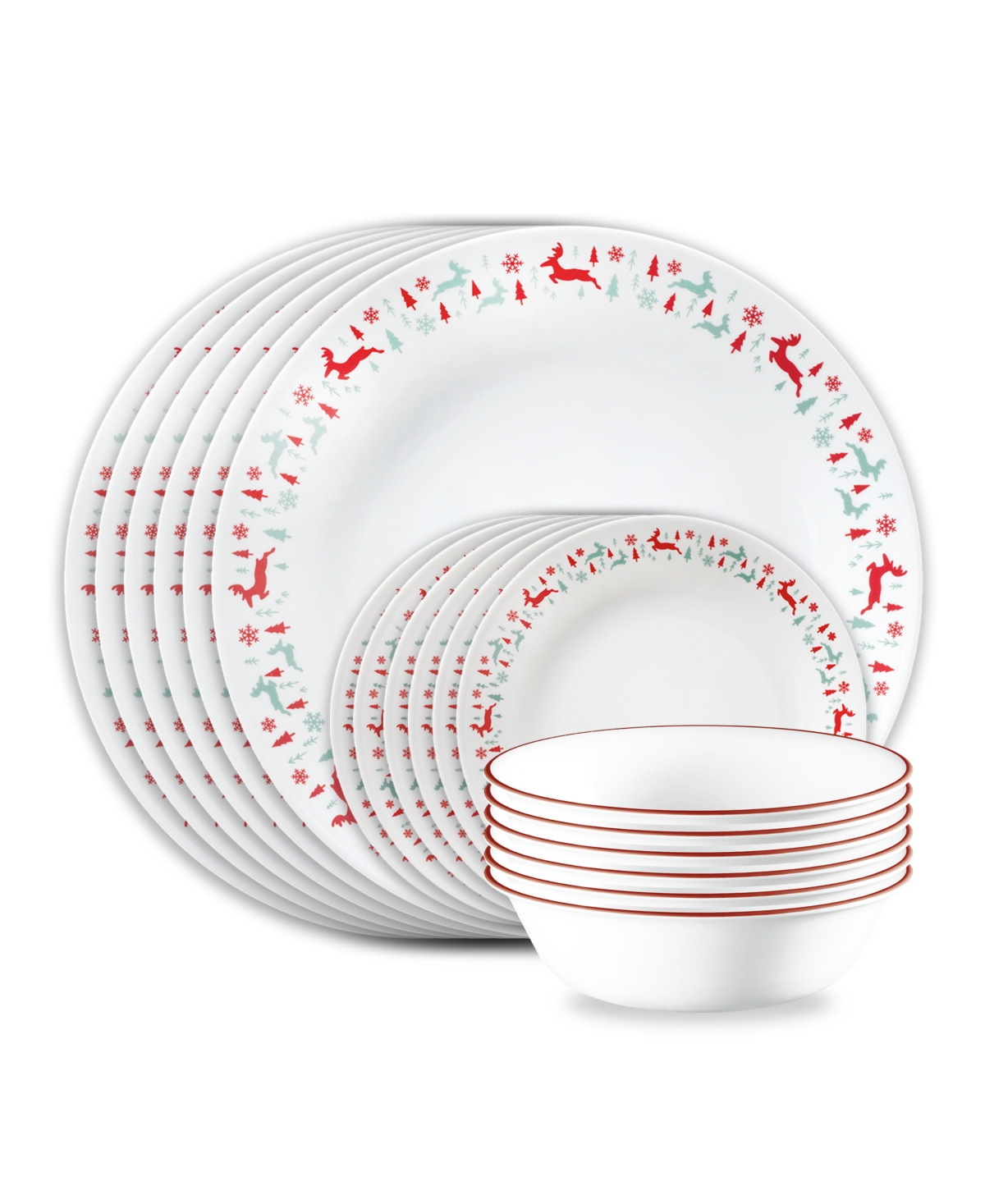 Click here for Corelle Winter Berries 18-Pc. Dinnerware Set  Serv... prices
