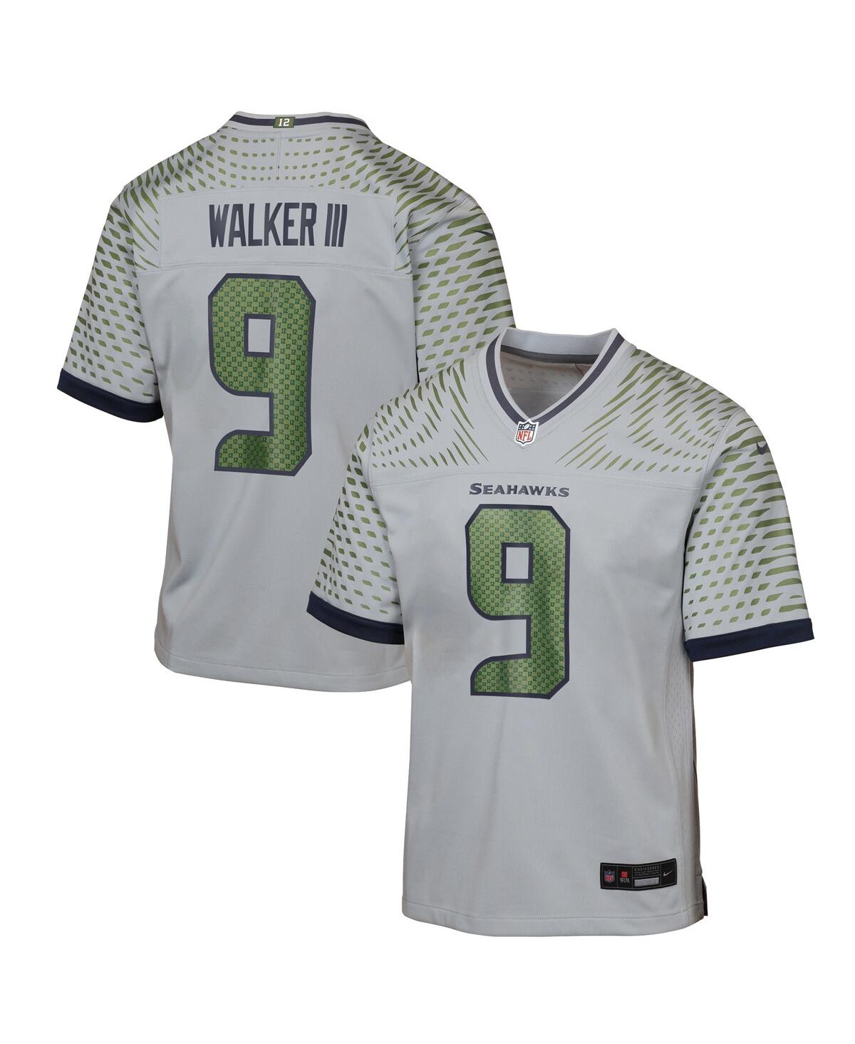 Click here for Nike Big Boys and Girls Kenneth Walker Iii Wolf Gr... prices