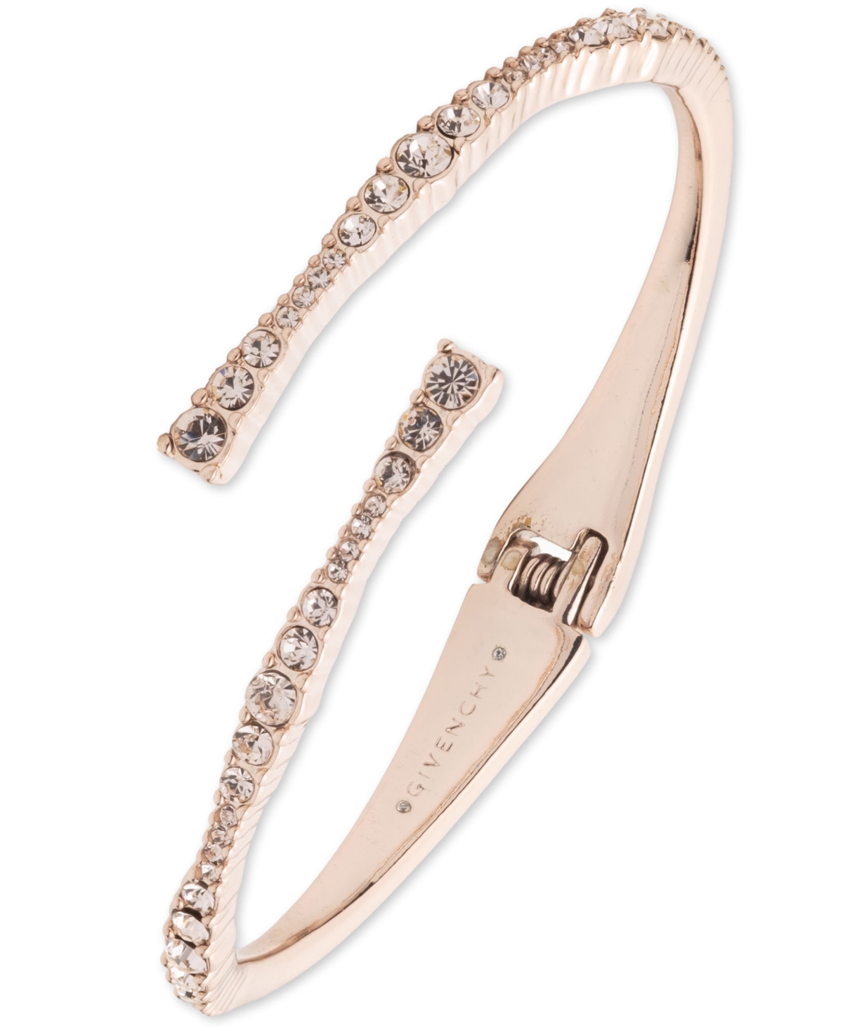 Click here for Givenchy Silk Crystal Stone Gold-Tone Cuff Bracele... prices