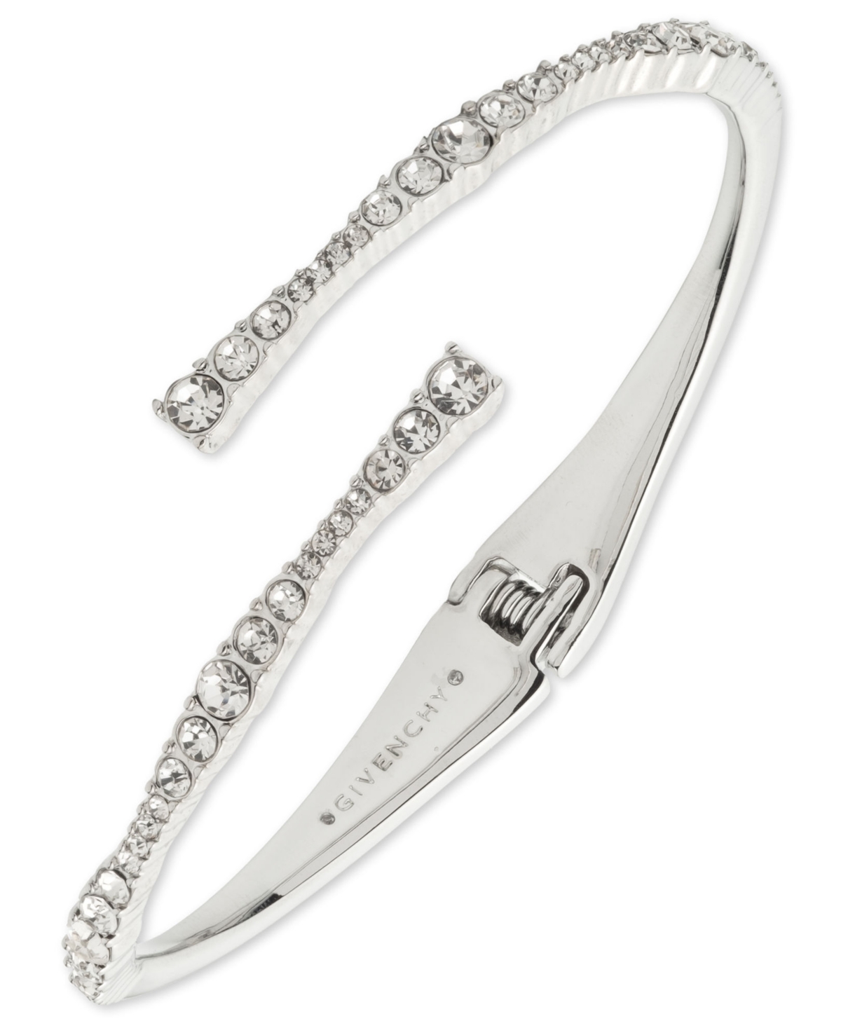Click here for Givenchy Silk Crystal Stone Gold-Tone Cuff Bracele... prices
