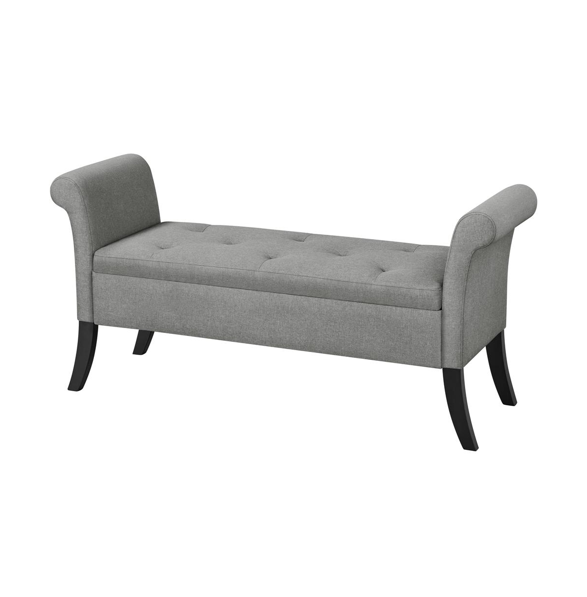 Click here for Yaheetech Modern Tufted Fabric Storage Bench with... prices