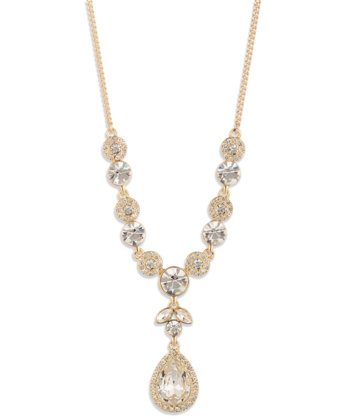 Click here for Givenchy Crystal Pear Stone Gold-Tone Y Necklace -... prices