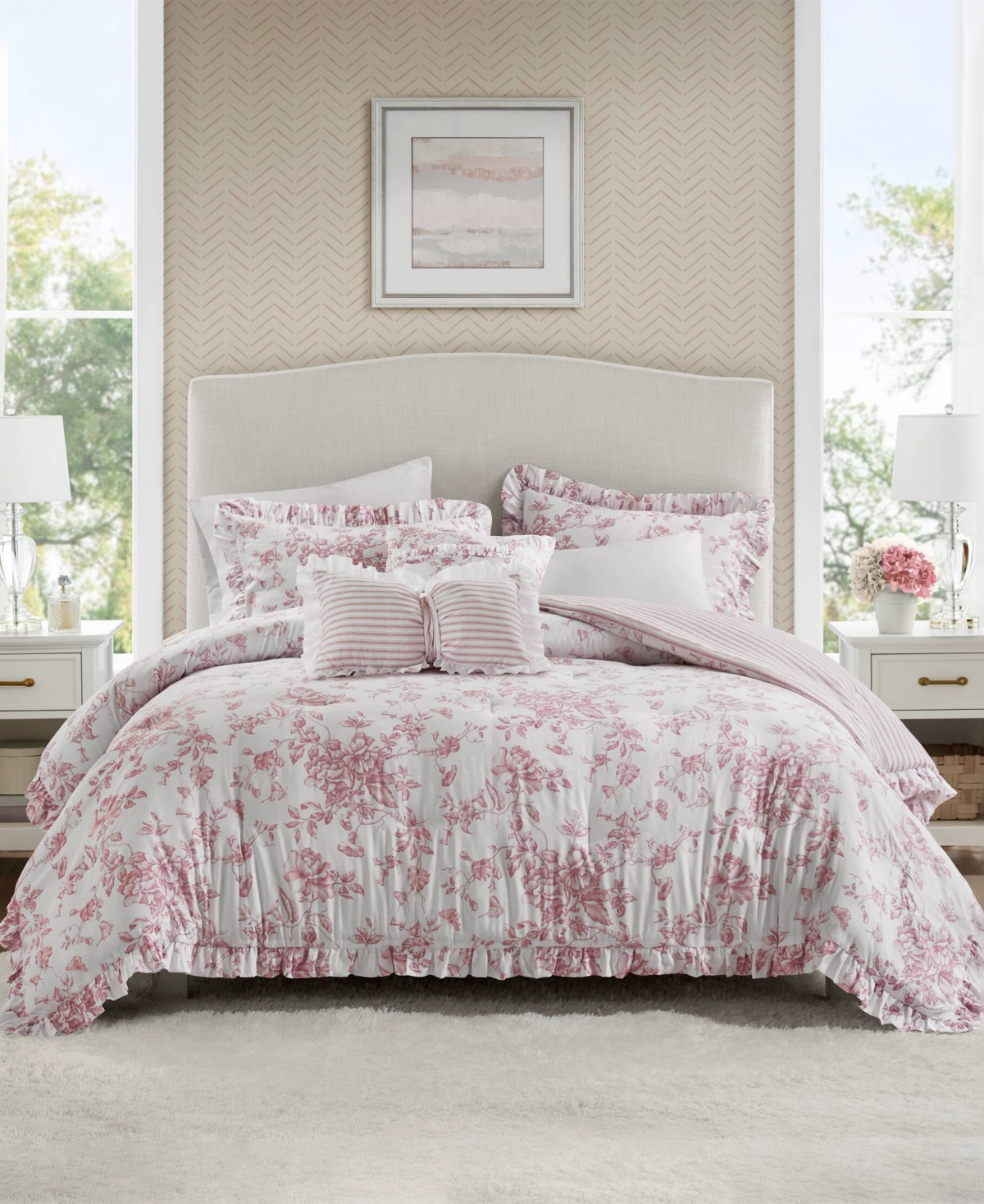 Click here for Madison Park Essentials Adele Reversible 5-Pc. Com... prices