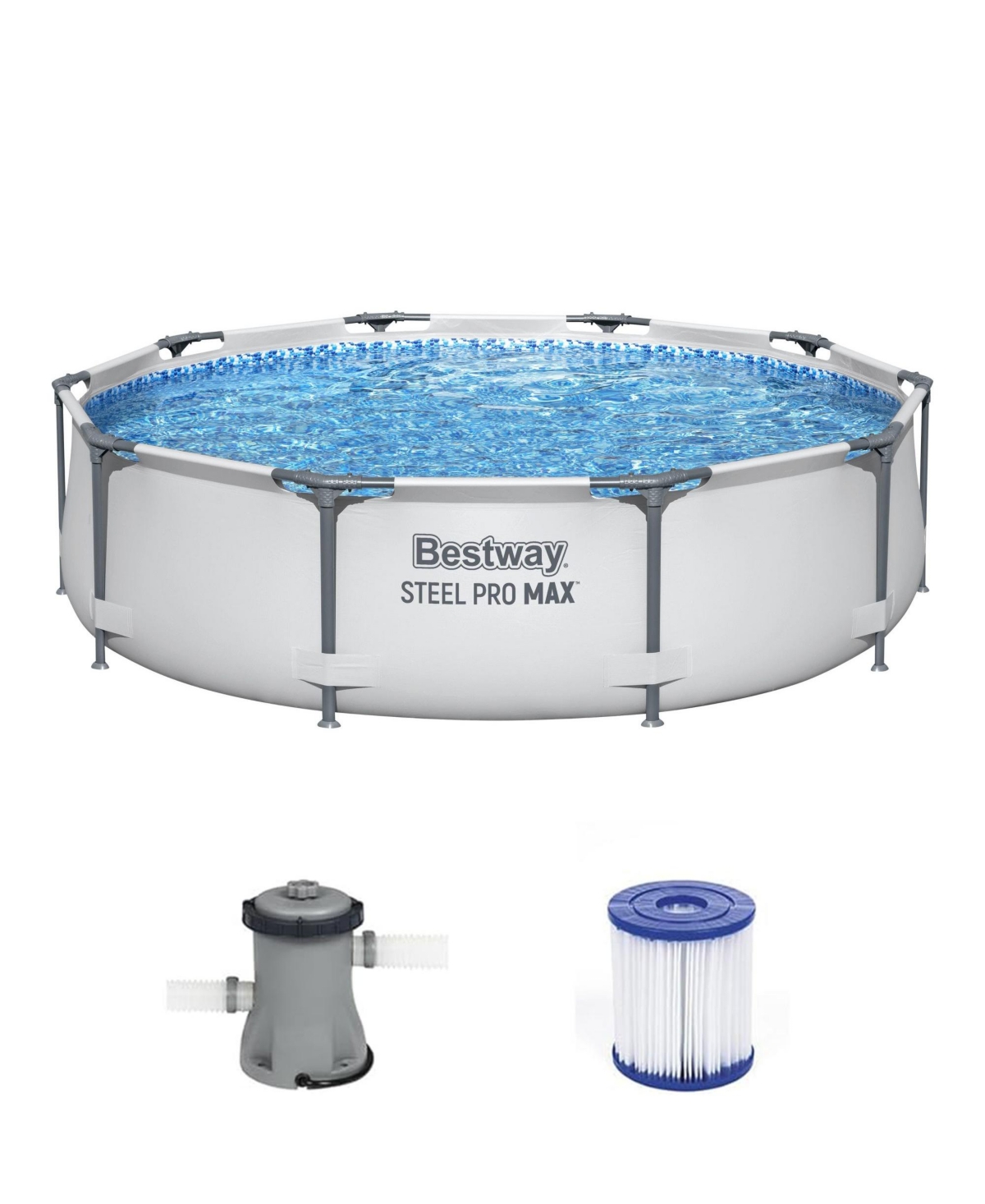 Click here for Bestway Steel Pro Max 10x30" Round Above Grou... prices